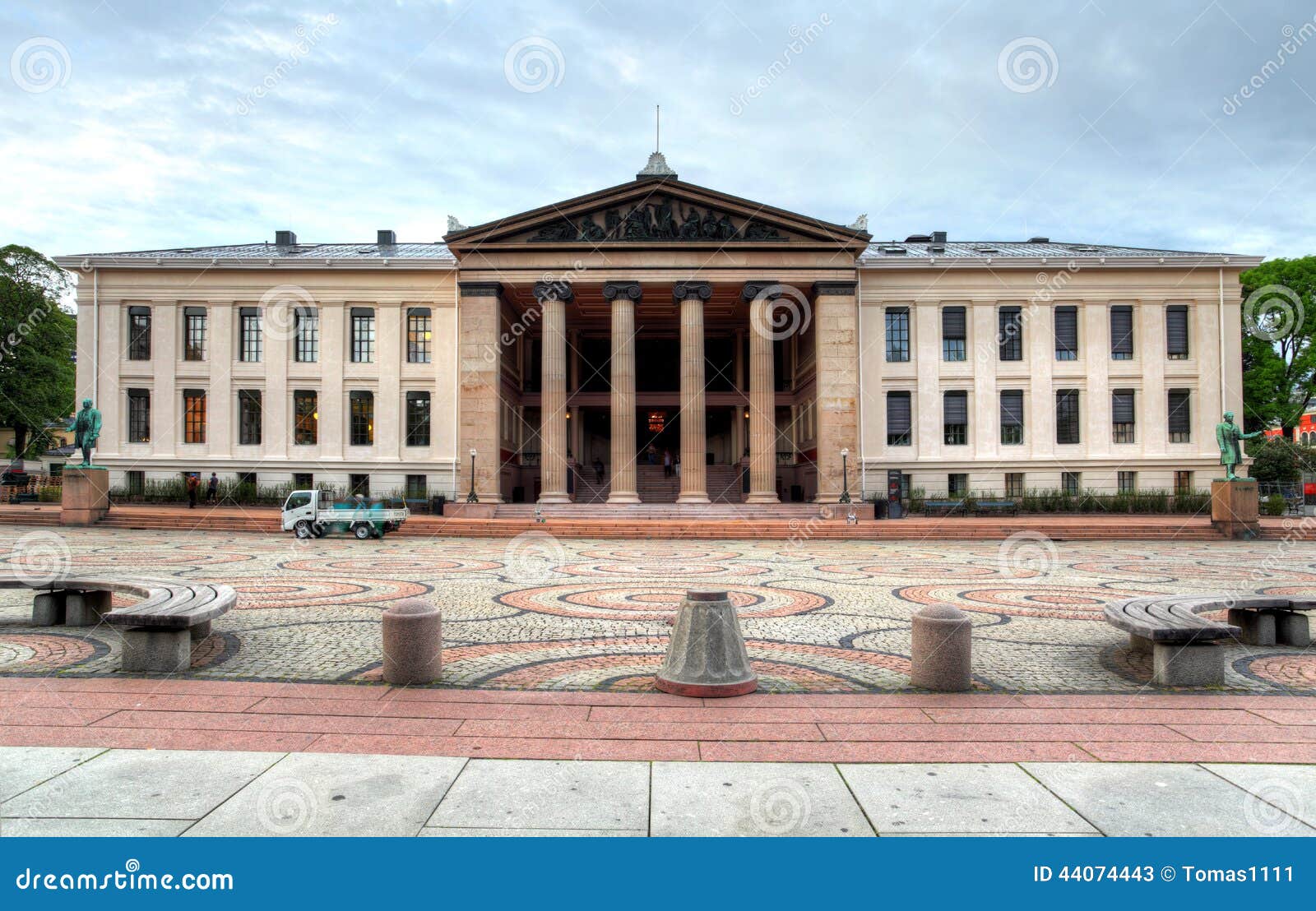 University of Oslo, Norway stock image. Image of view - 44074443