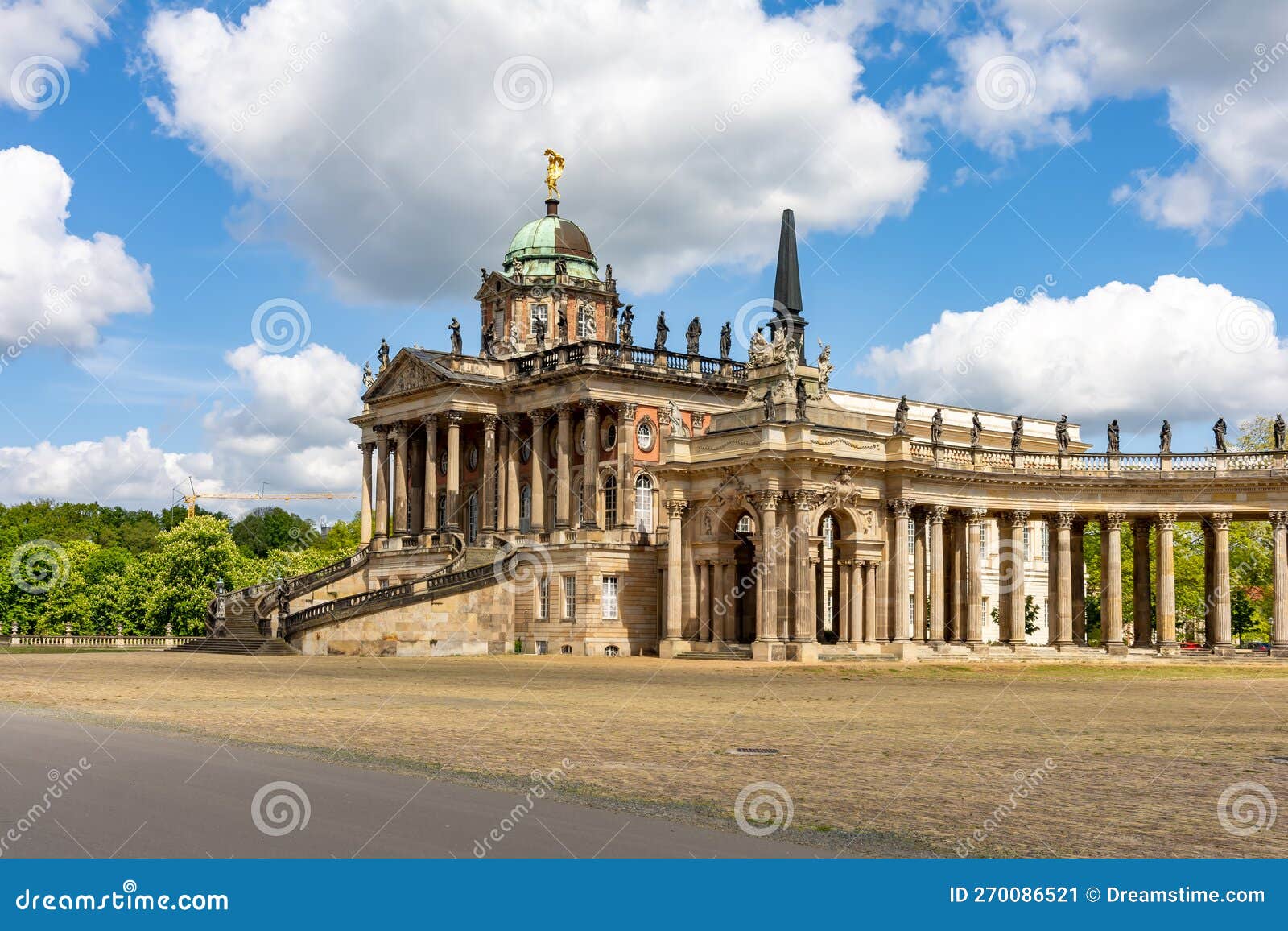 University of Potsdam Building in Germany Stock Image - Image of palais ...
