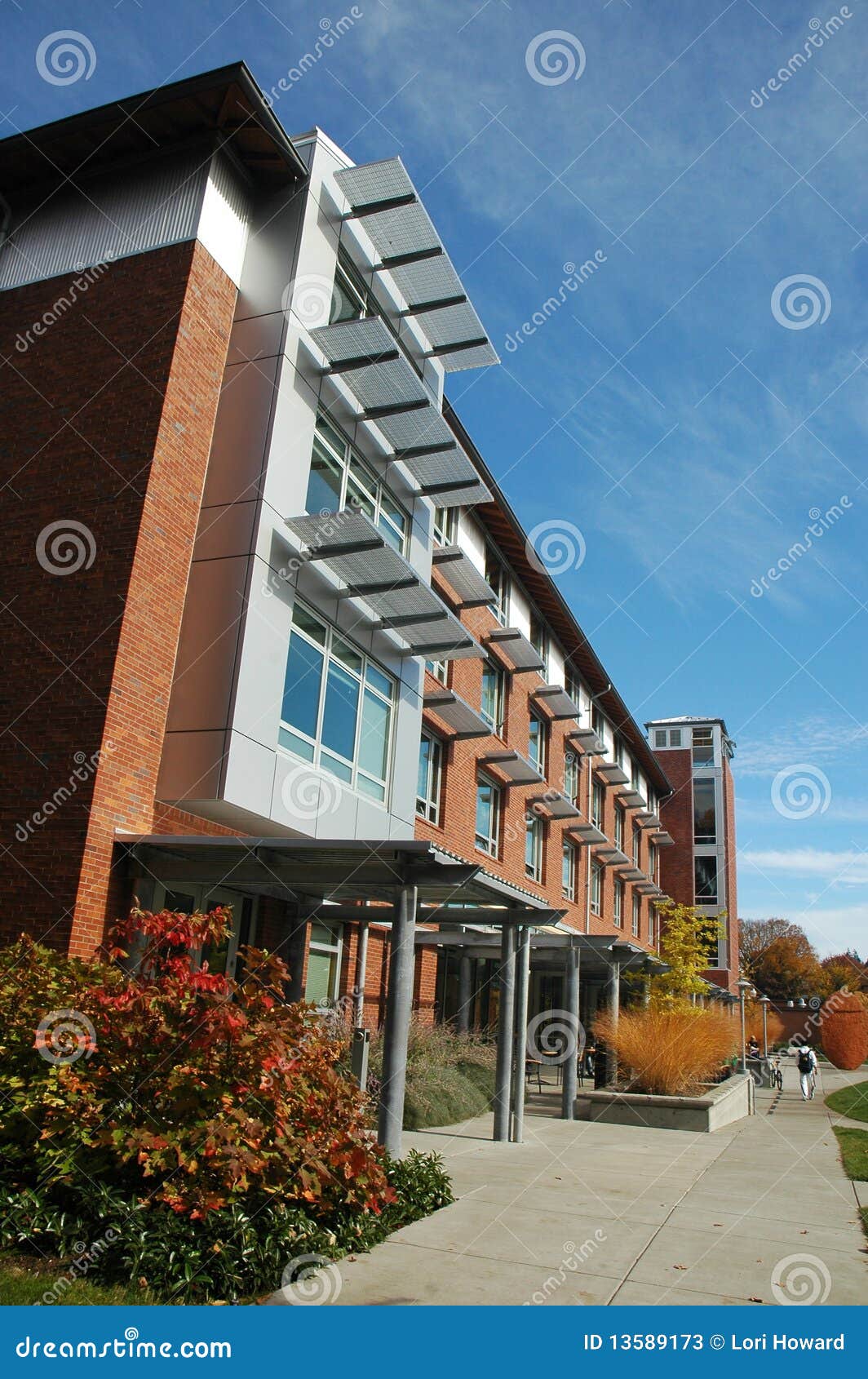 University Residence Hall stock image. Image of residence - 13589173