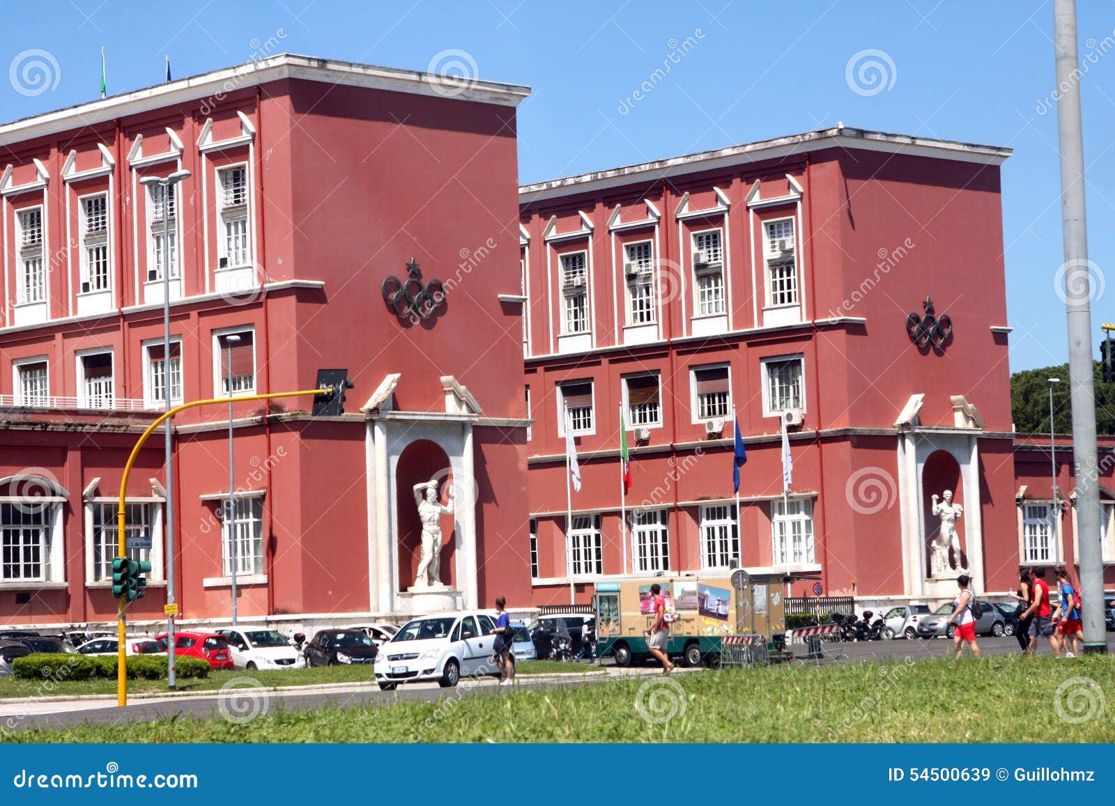 University of Rome Italy editorial stock image. Image of university ...