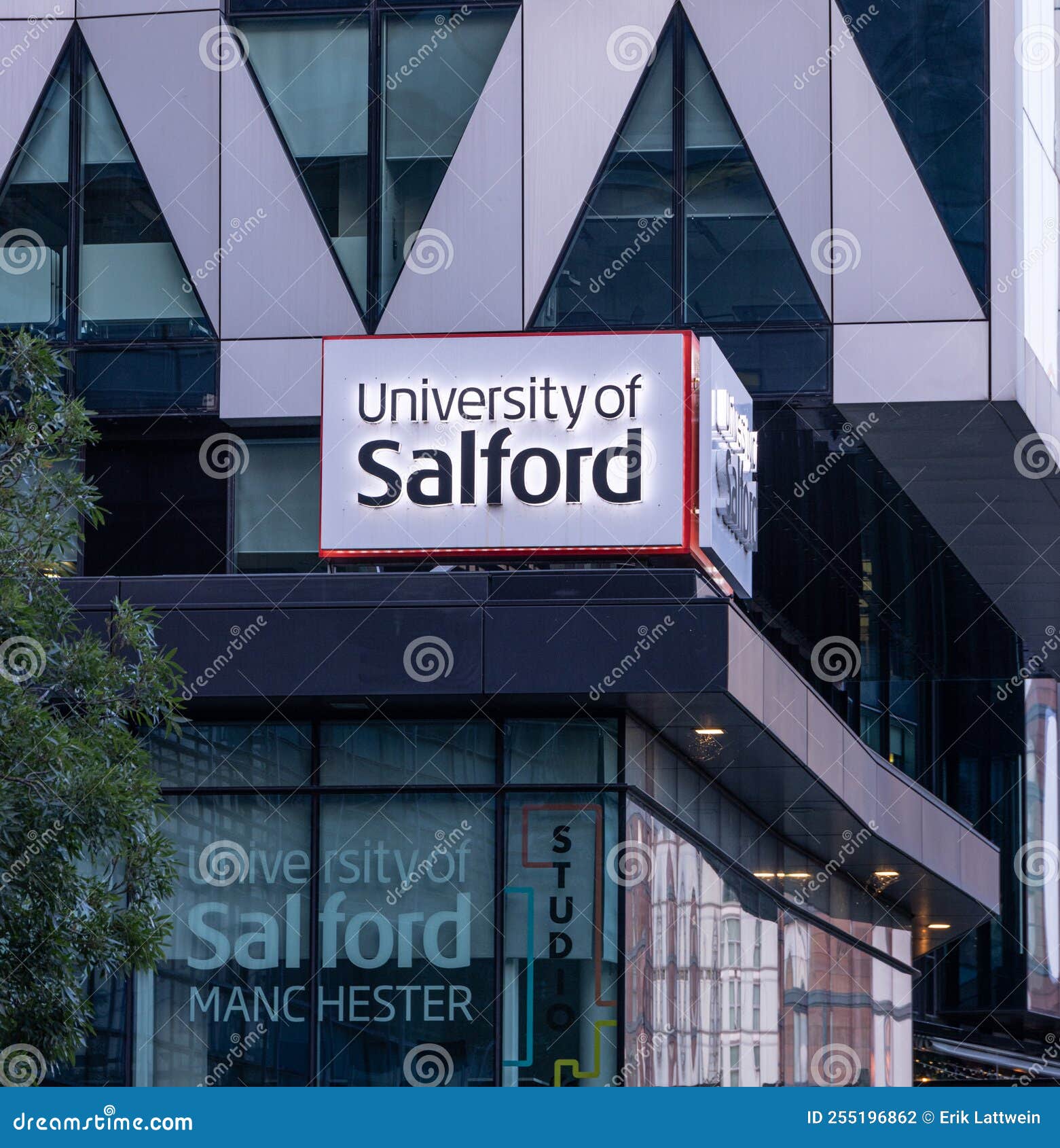 University Of Salford At Media City Uk Manchester Uk August 15 2022 Editorial Photography