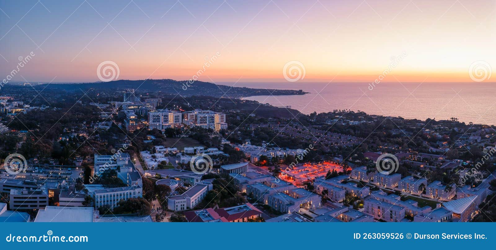 University of San Diego UCSD Campus Stock Photo - Image of education ...