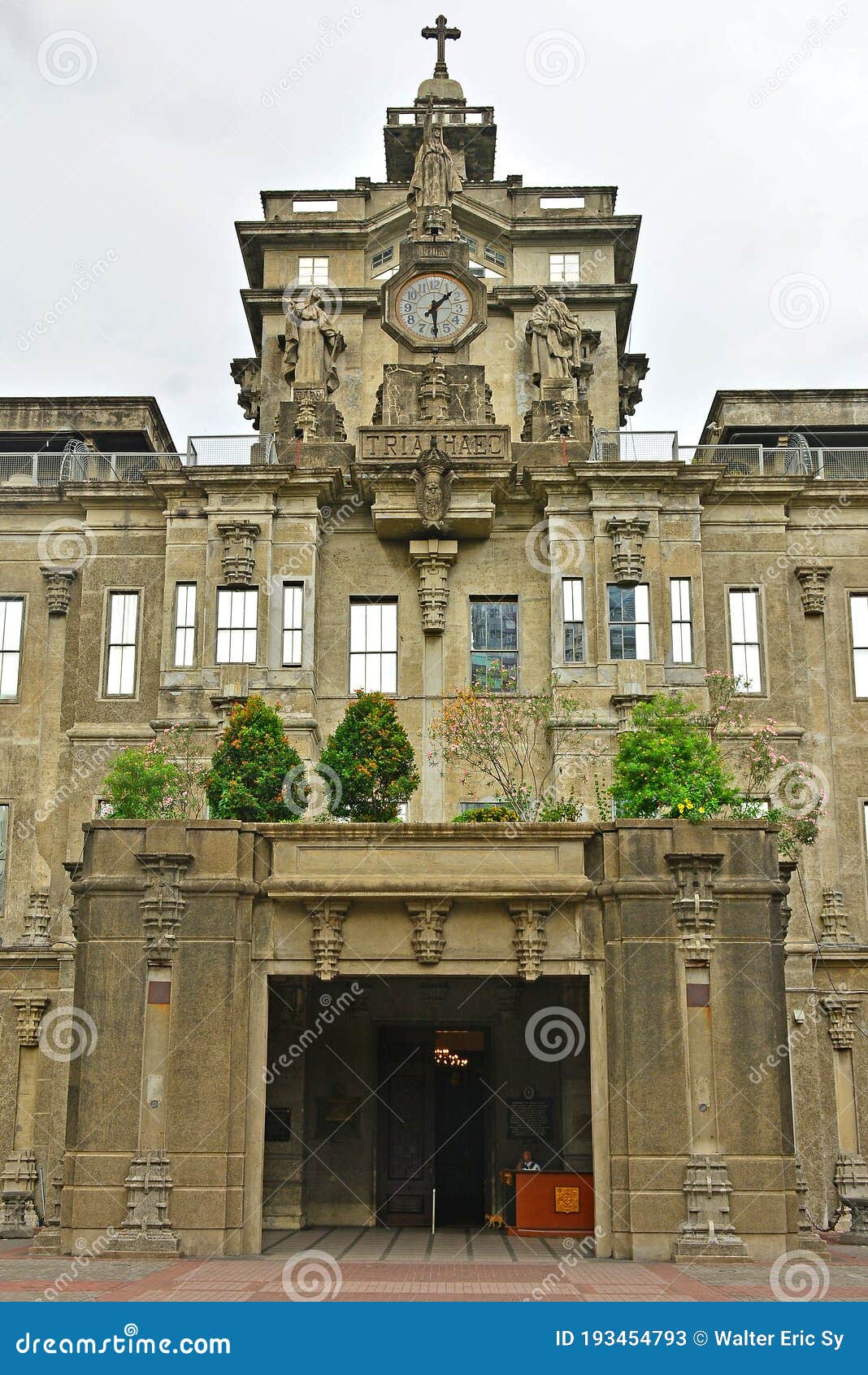 University of Santo Tomas Main Building Facade in Manila, Philippines ... University of Santo Tomas Main Building Facade in Manila, Philippines ...
