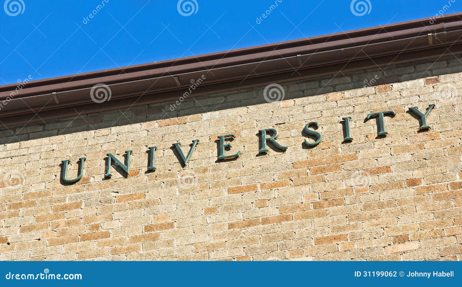University Sign stock photo. Image of information, building - 31199062