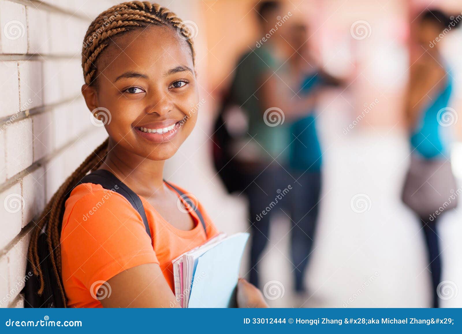 University student closeup stock photo. Image of black - 33012444