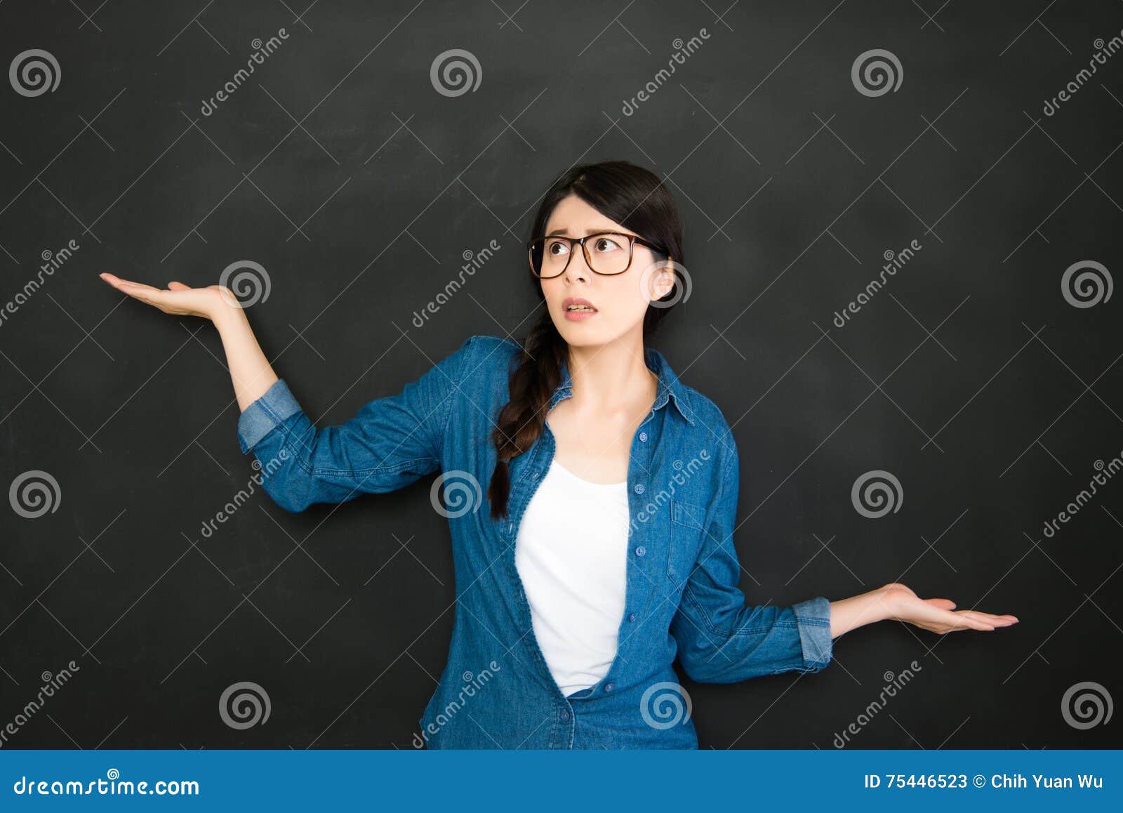 University Student Making Decision for the School Subject Stock Image ...