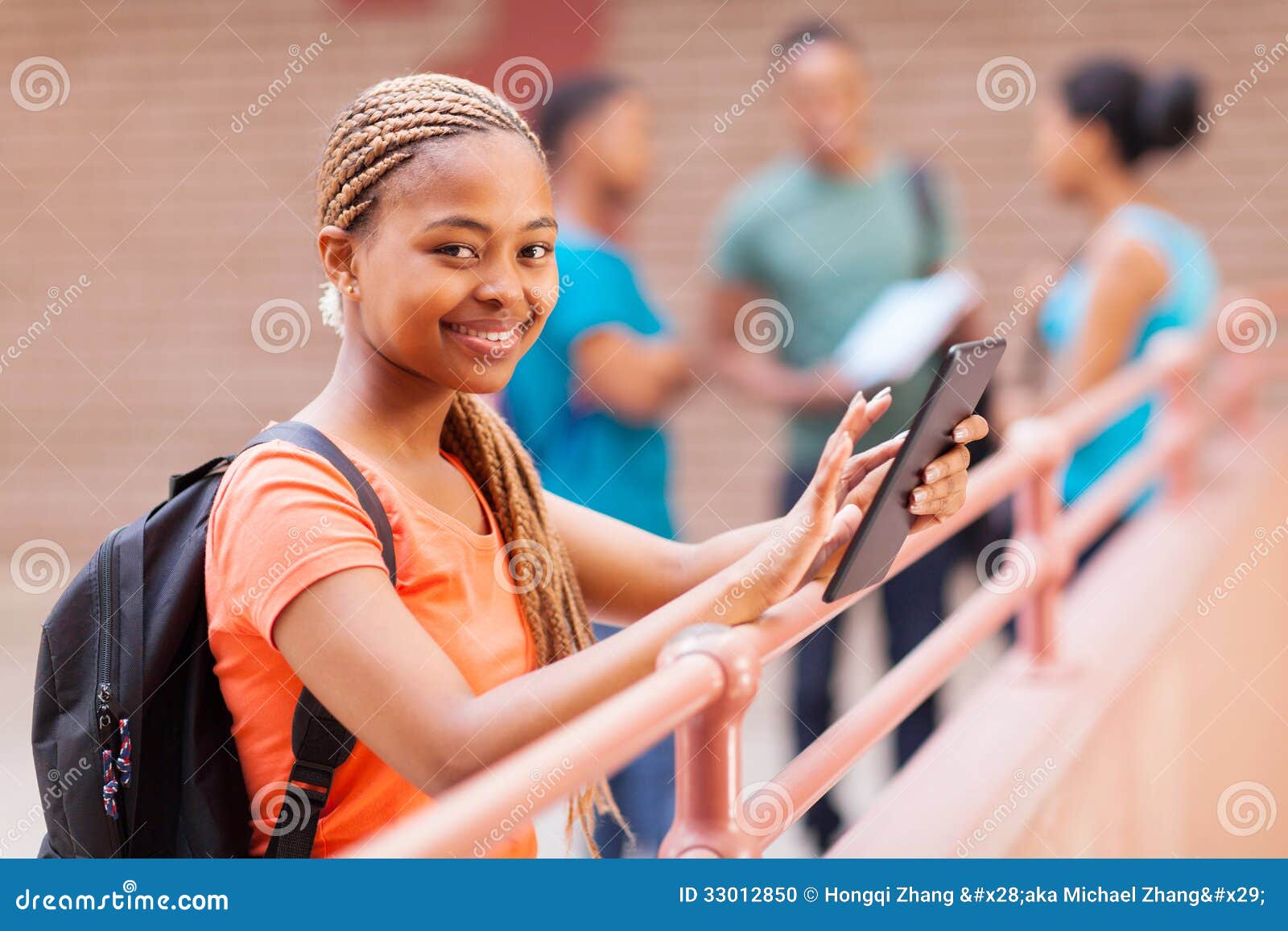 University student tablet stock photo. Image of joyful - 33012850