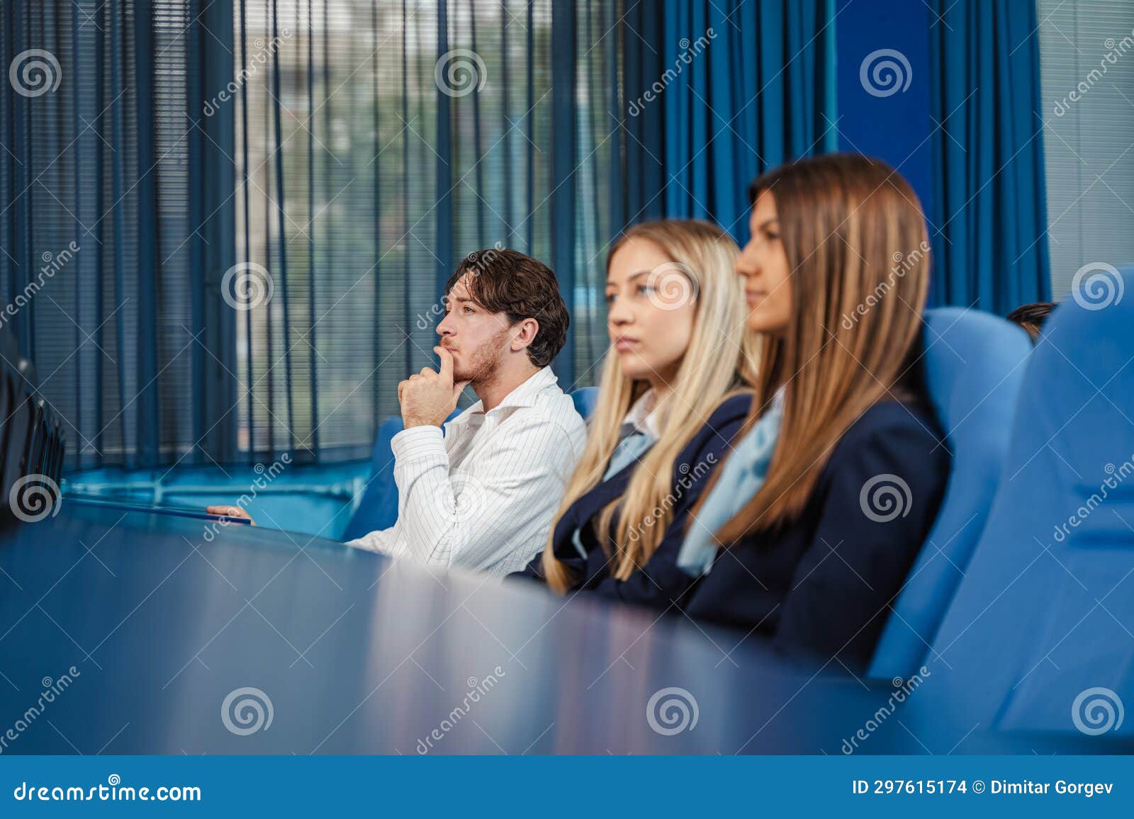 Group of University Students Expanding Their Knowledge, Listening ...