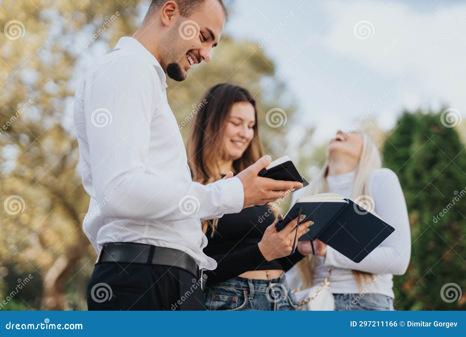 University Students Discuss Topics, Work on Projects, and Solve Tasks ...