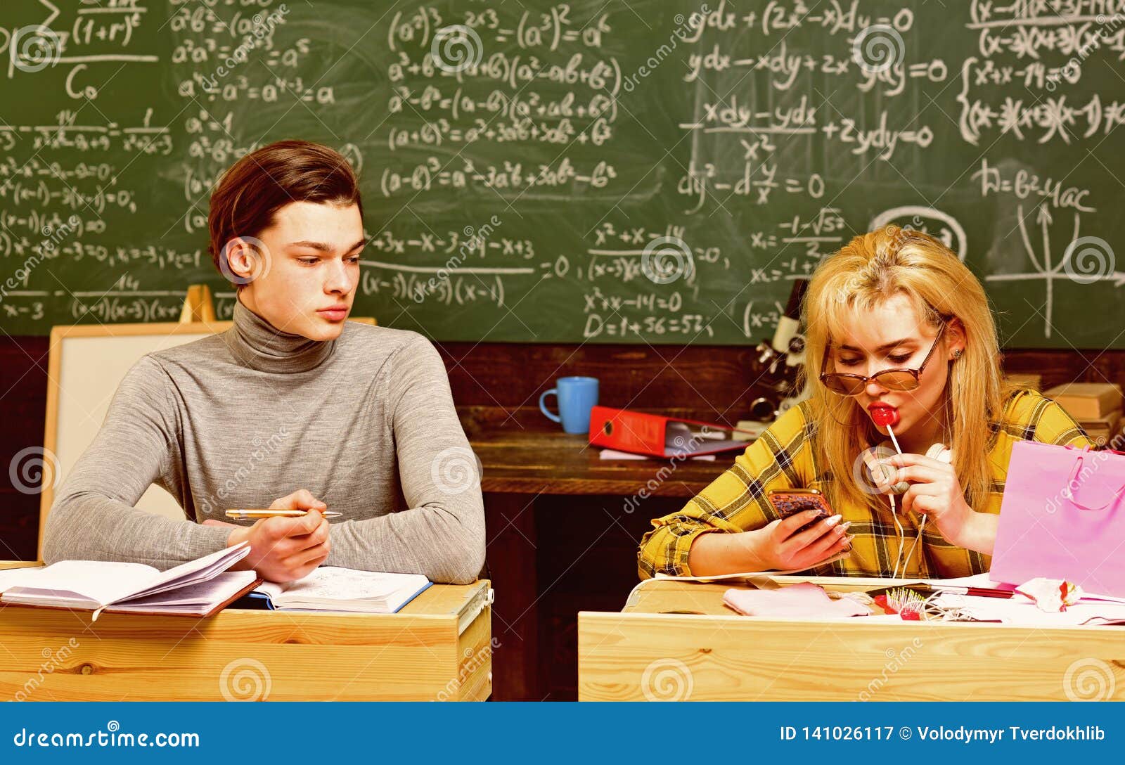 University Students Doing Group Study. Back To School Stock Image ...
