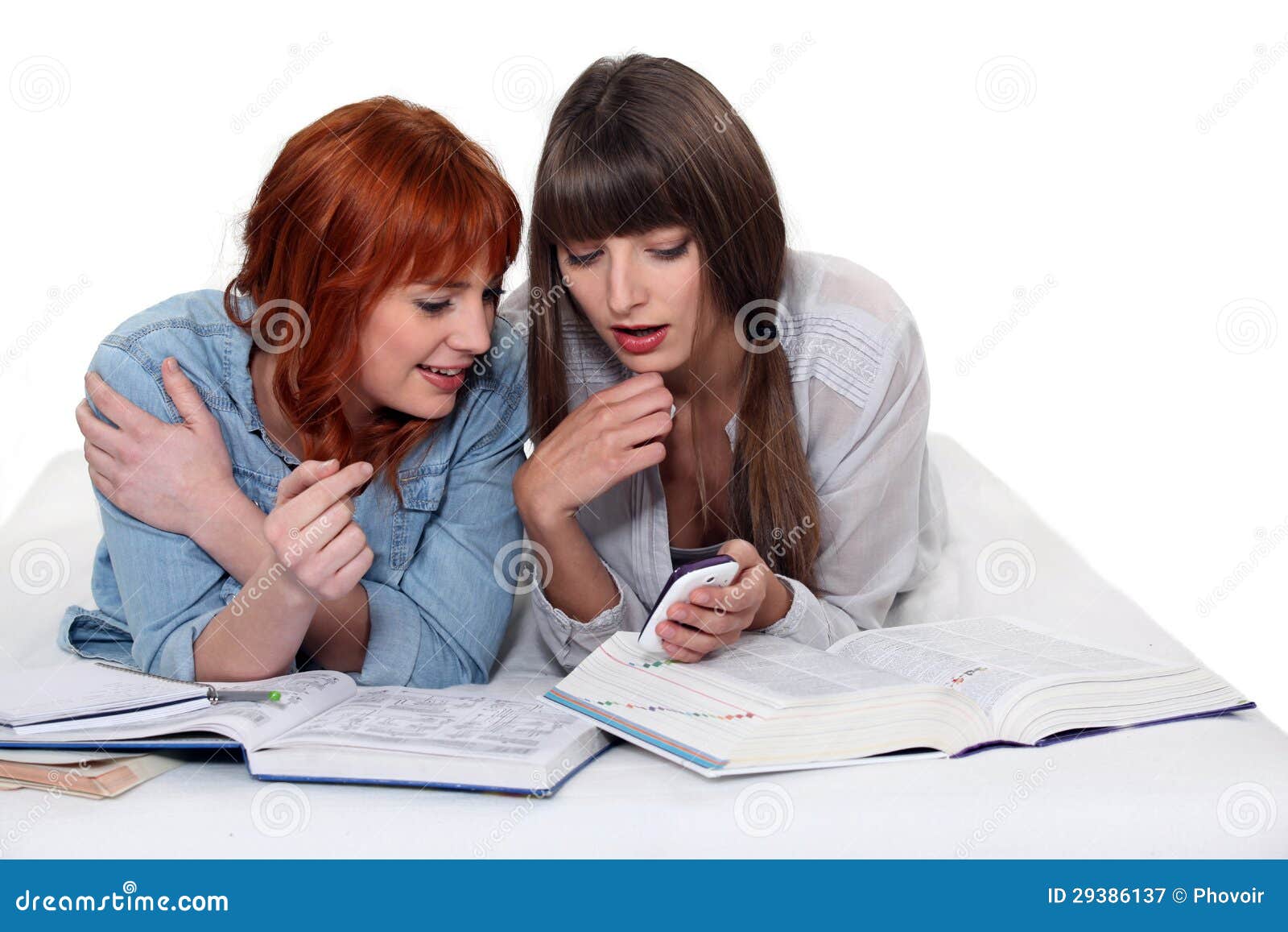 University Students Taking a Break Stock Image - Image of distraction ...
