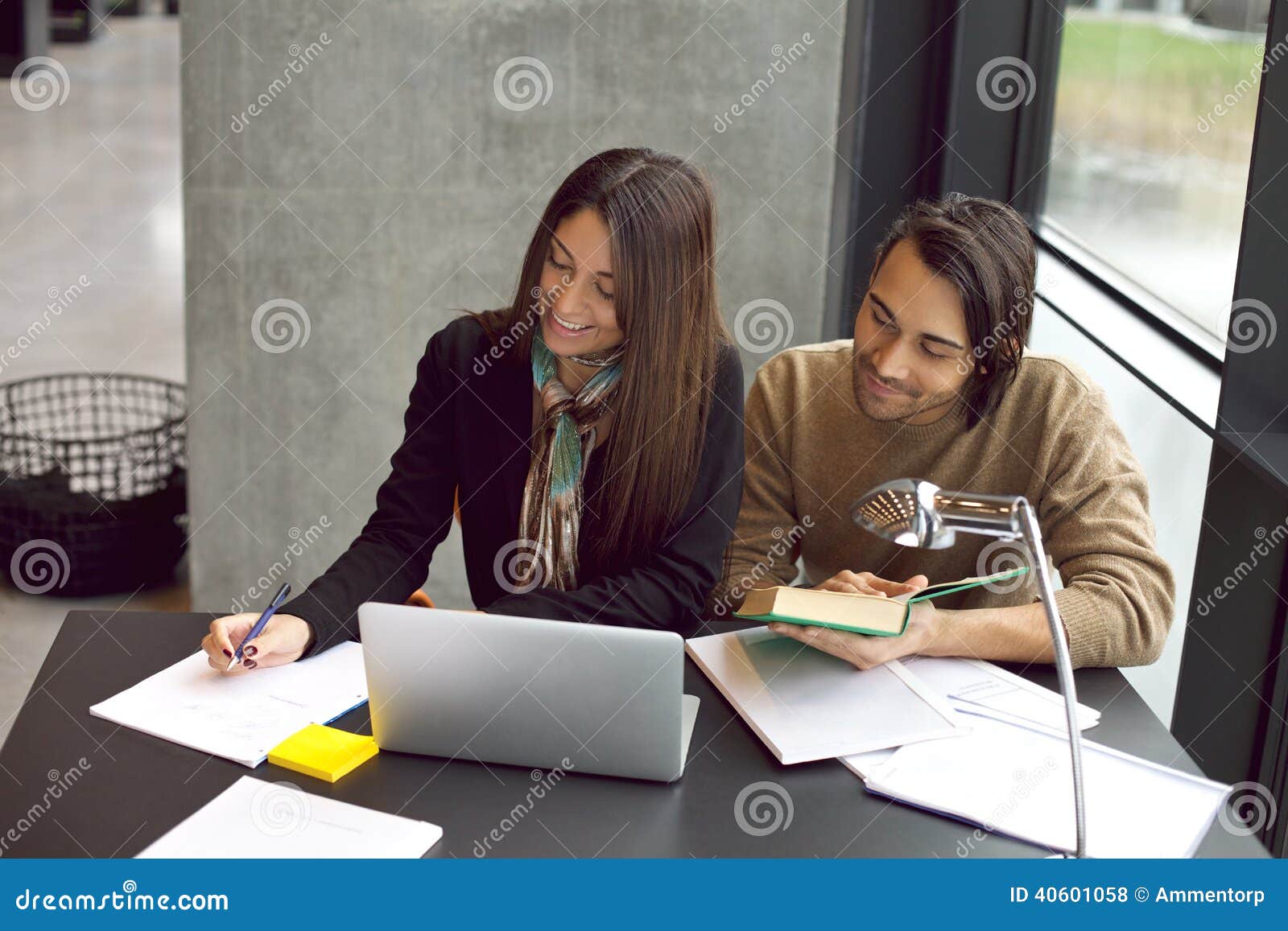 University Students Taking Notes for Her Study Stock Photo - Image of ...