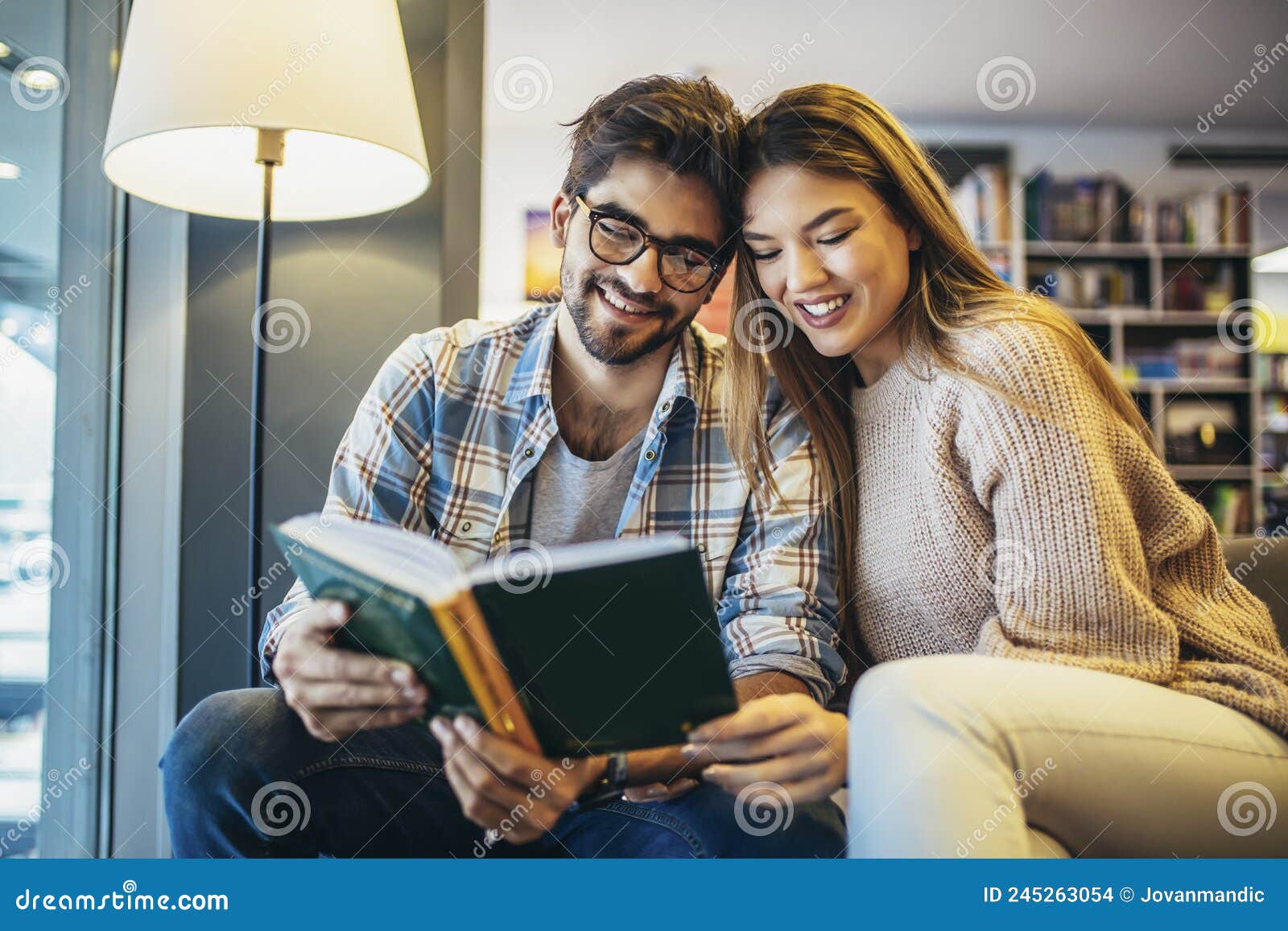 Students Talking while Learning in a Cafe Together Stock Photo - Image ...