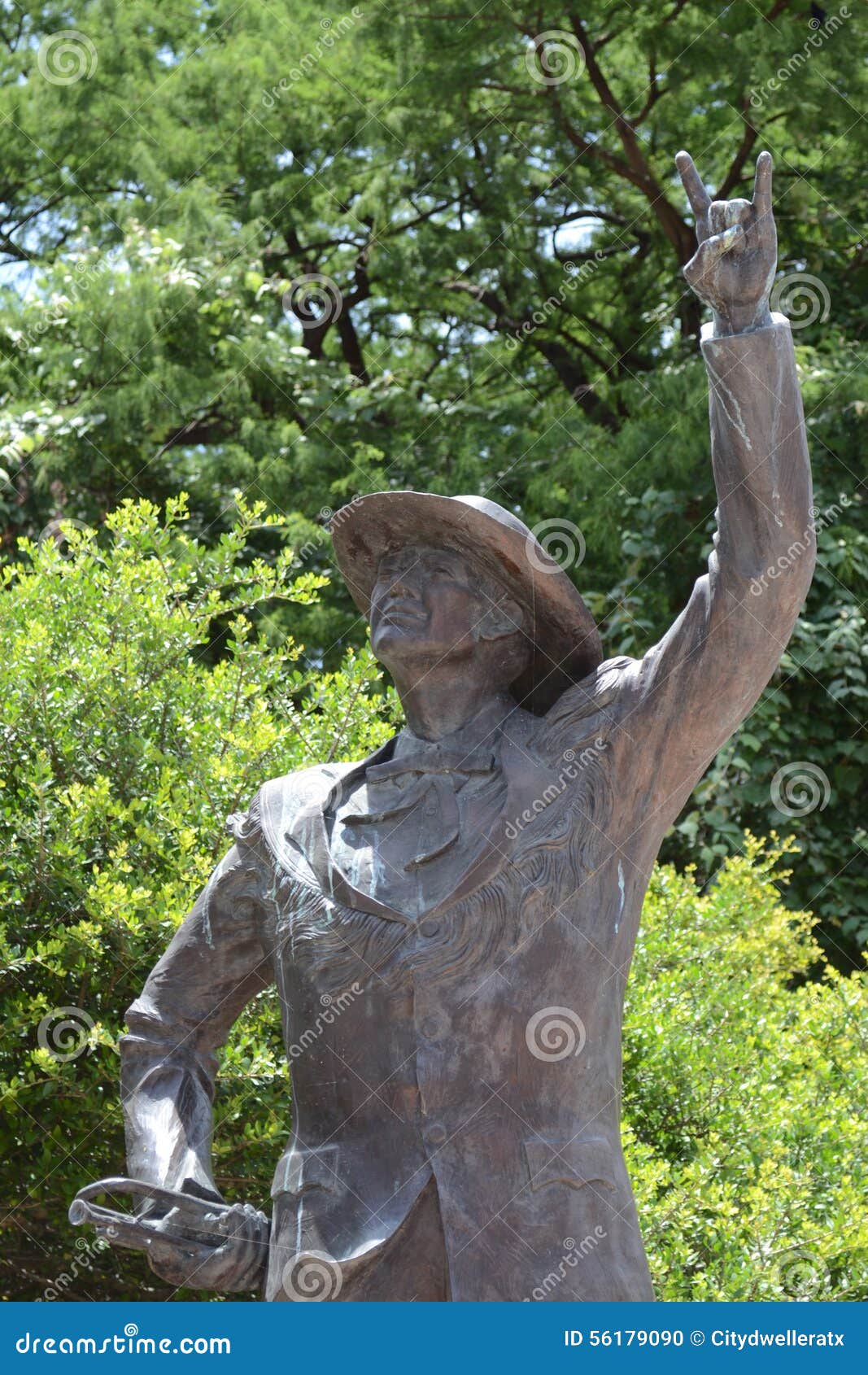 University of Texas Band Member Statue Stock Photo - Image of joint ...