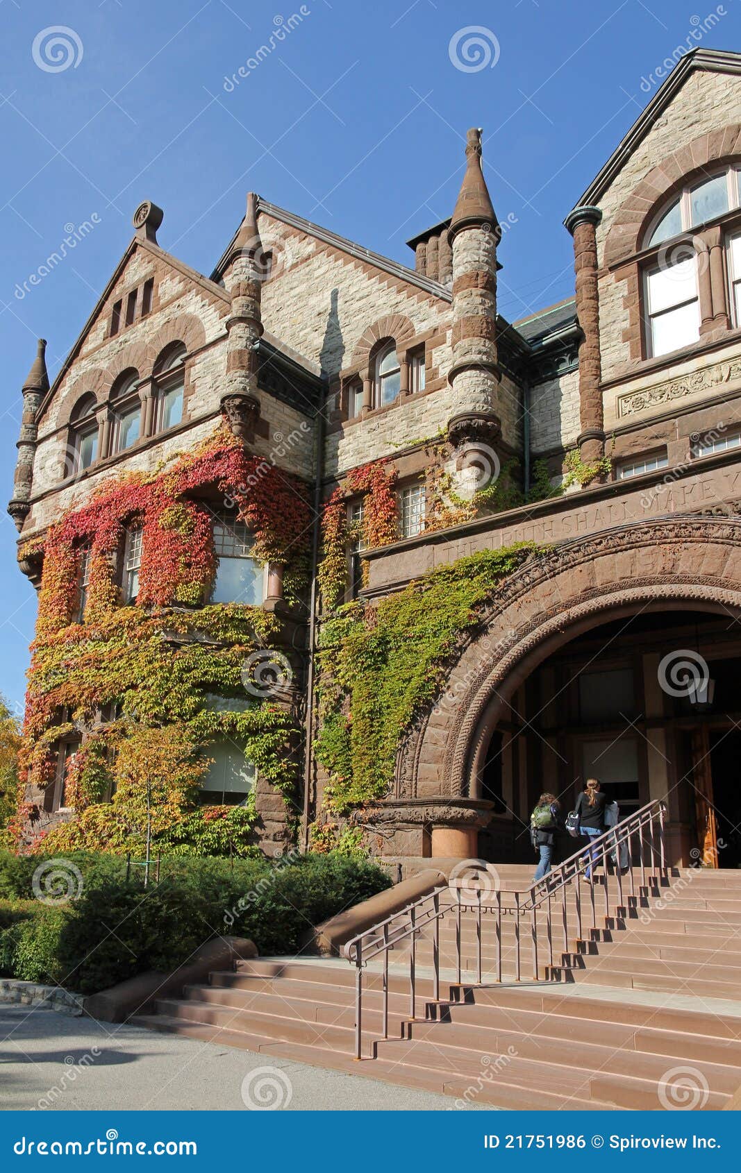Victoria College Main Building On The Campus Of The University Of ...