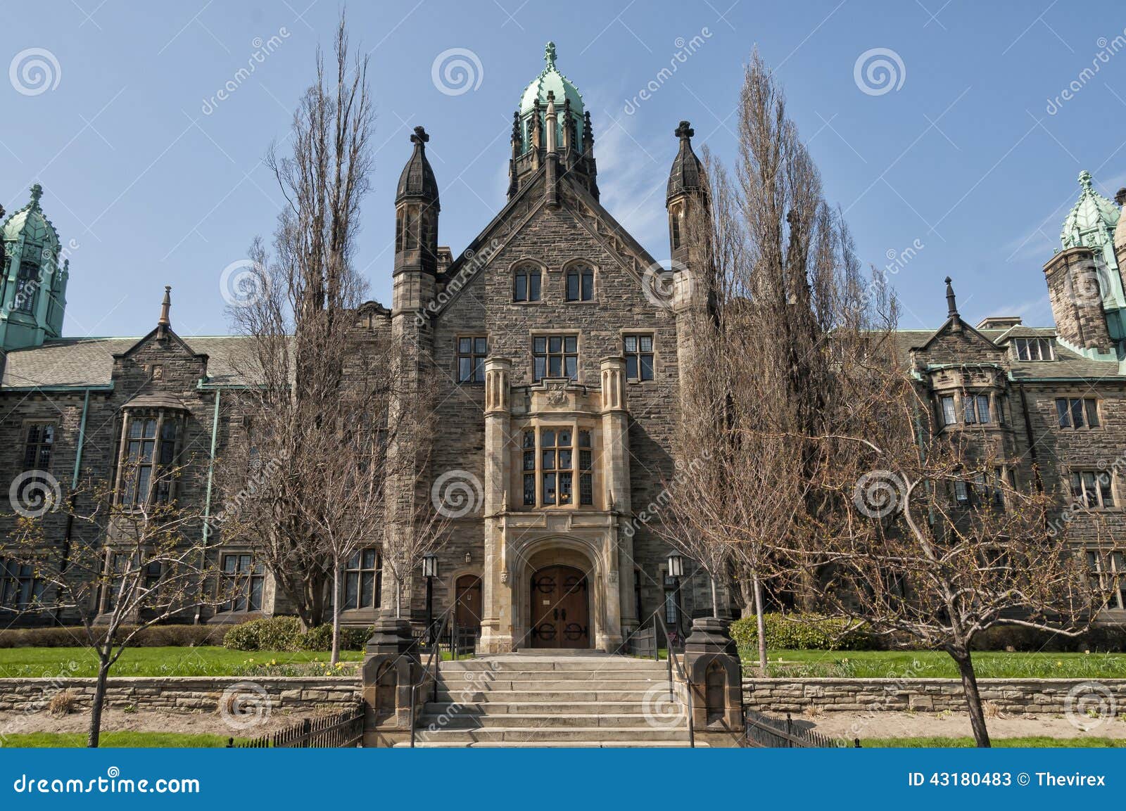 University of Toronto stock image. Image of building - 43180483