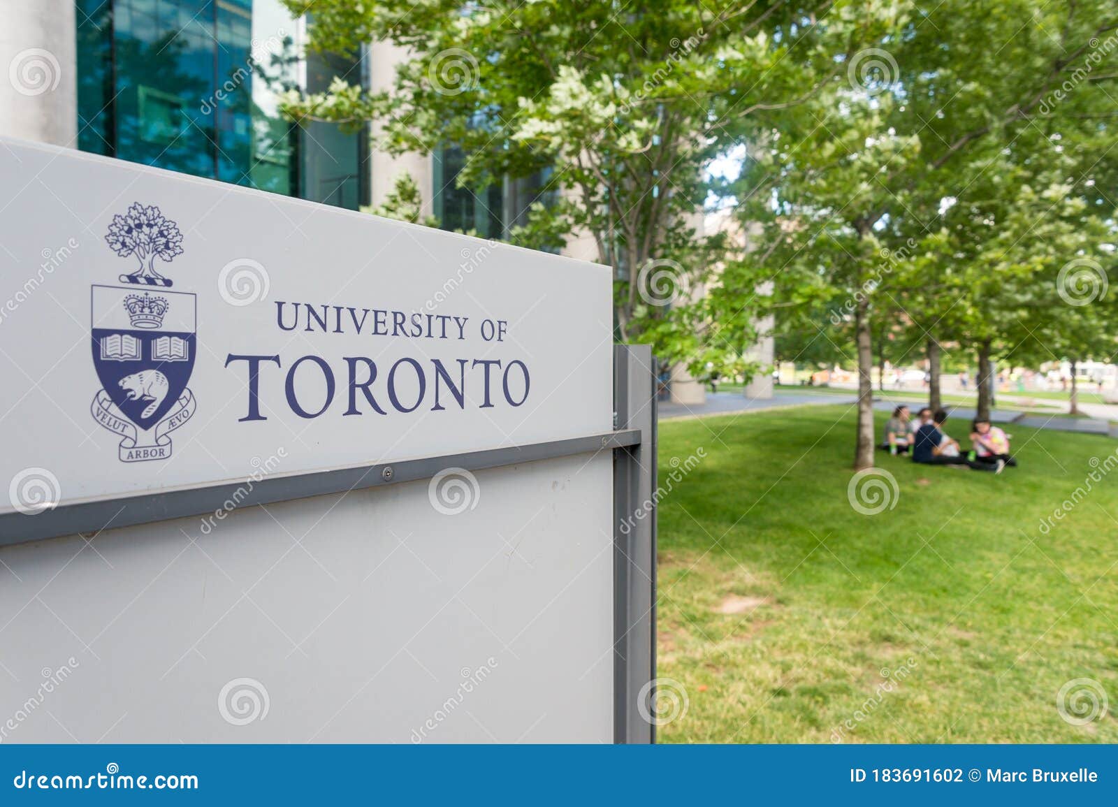 University of Toronto sign editorial photography. Image of sign - 183691602