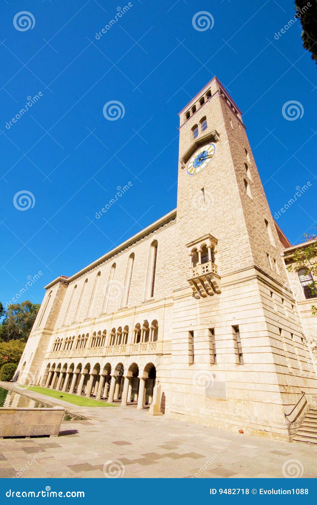 University of Western Australia Stock Photo - Image of tower, pillars ...