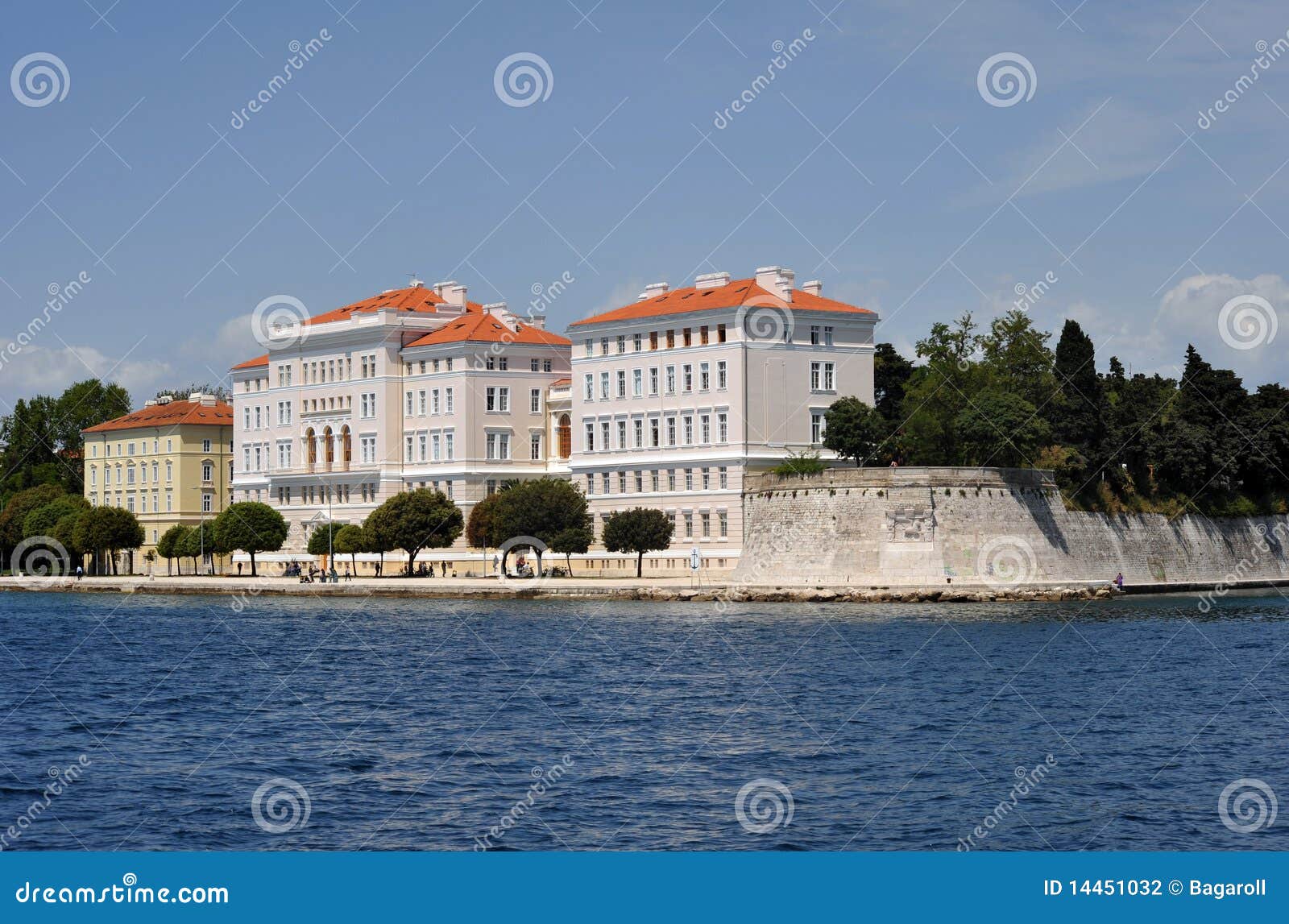 University of Zadar stock photo. Image of croatia, dalmatia - 14451032