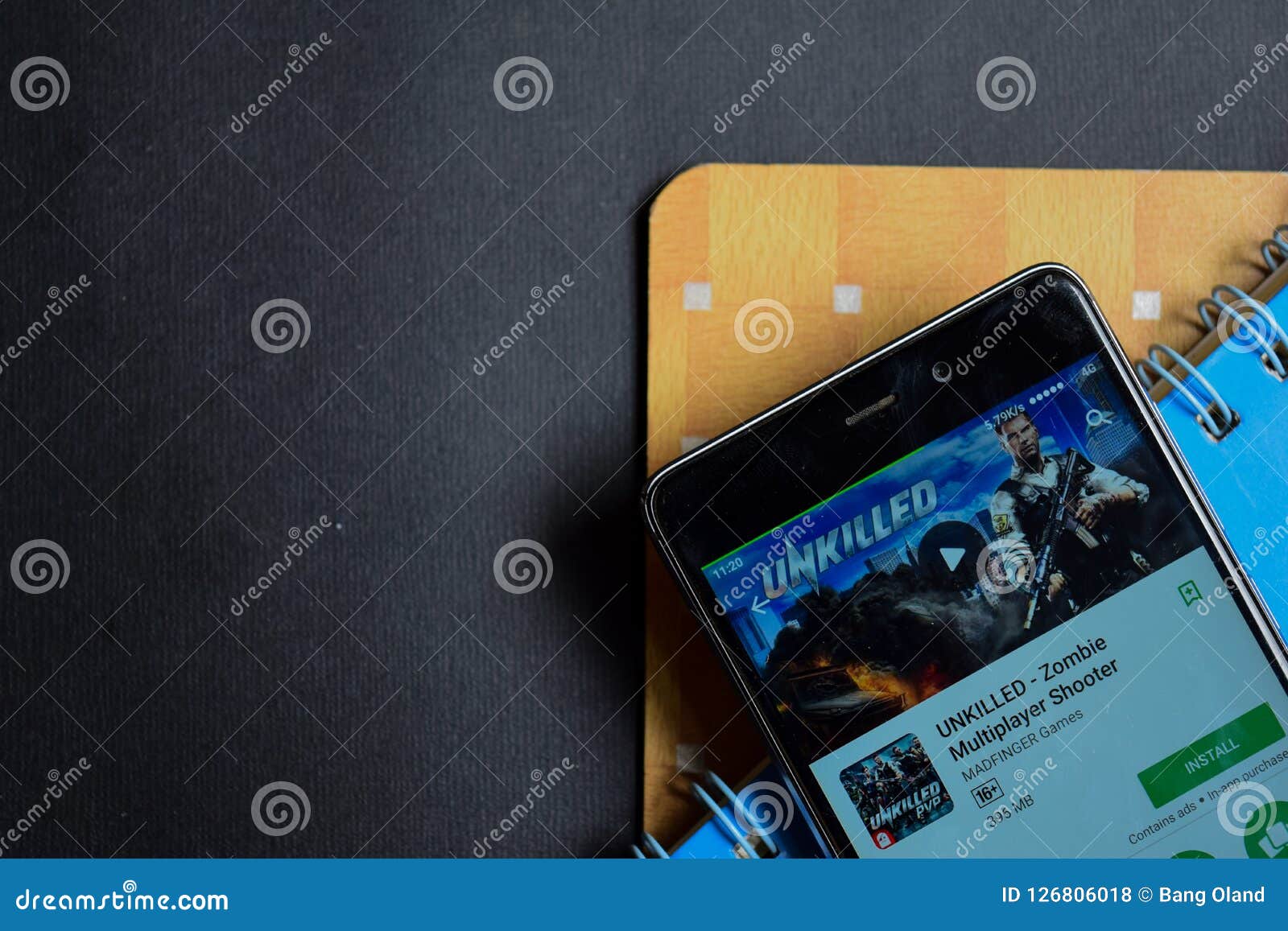 UNKILLED - Zombie Multiplayer Shooter Dev App on Smartphone Screen ...