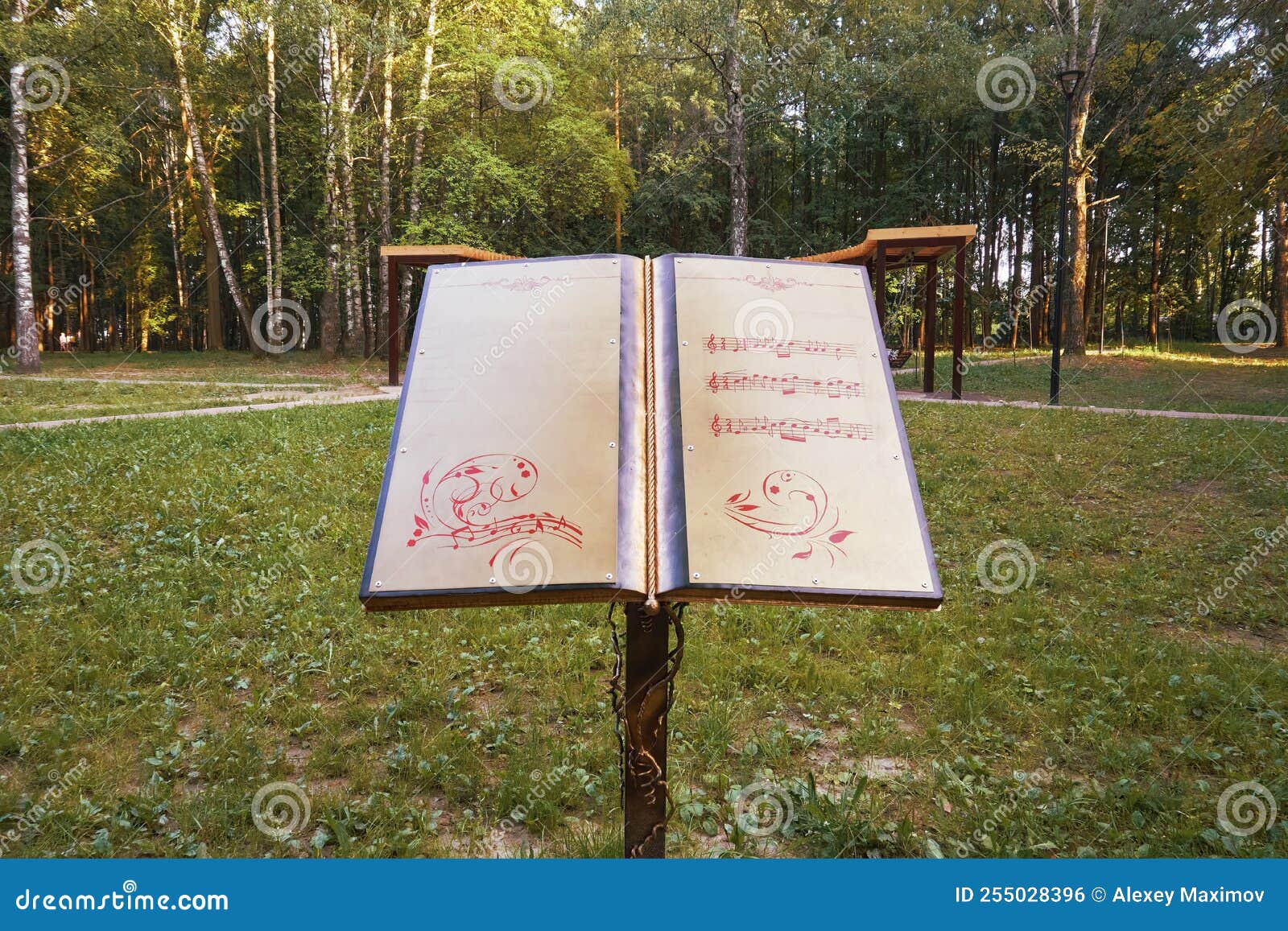 An Unknown Book, a Monument with Patterns. Landscaping, Sights and ...