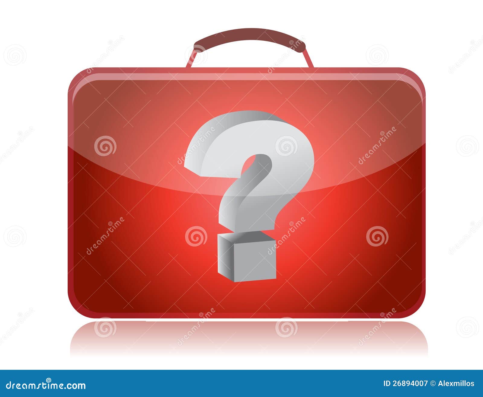 Unknown Content Suitcase Illustration Design Stock Illustration ...
