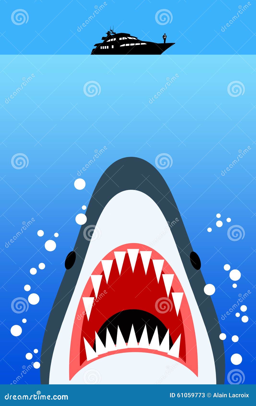 Unknown danger stock illustration. Illustration of attacking - 61059773