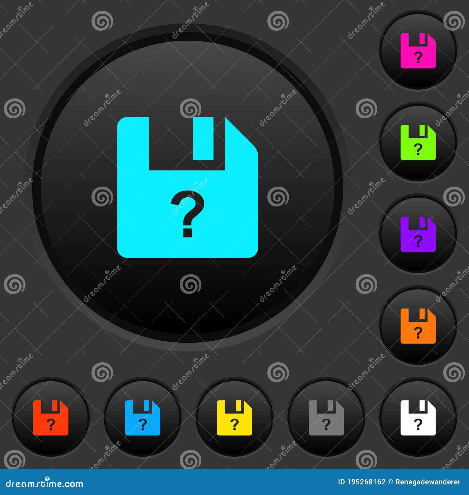 Unknown File Paper Icon With Question Mark. Unverified Document File ...