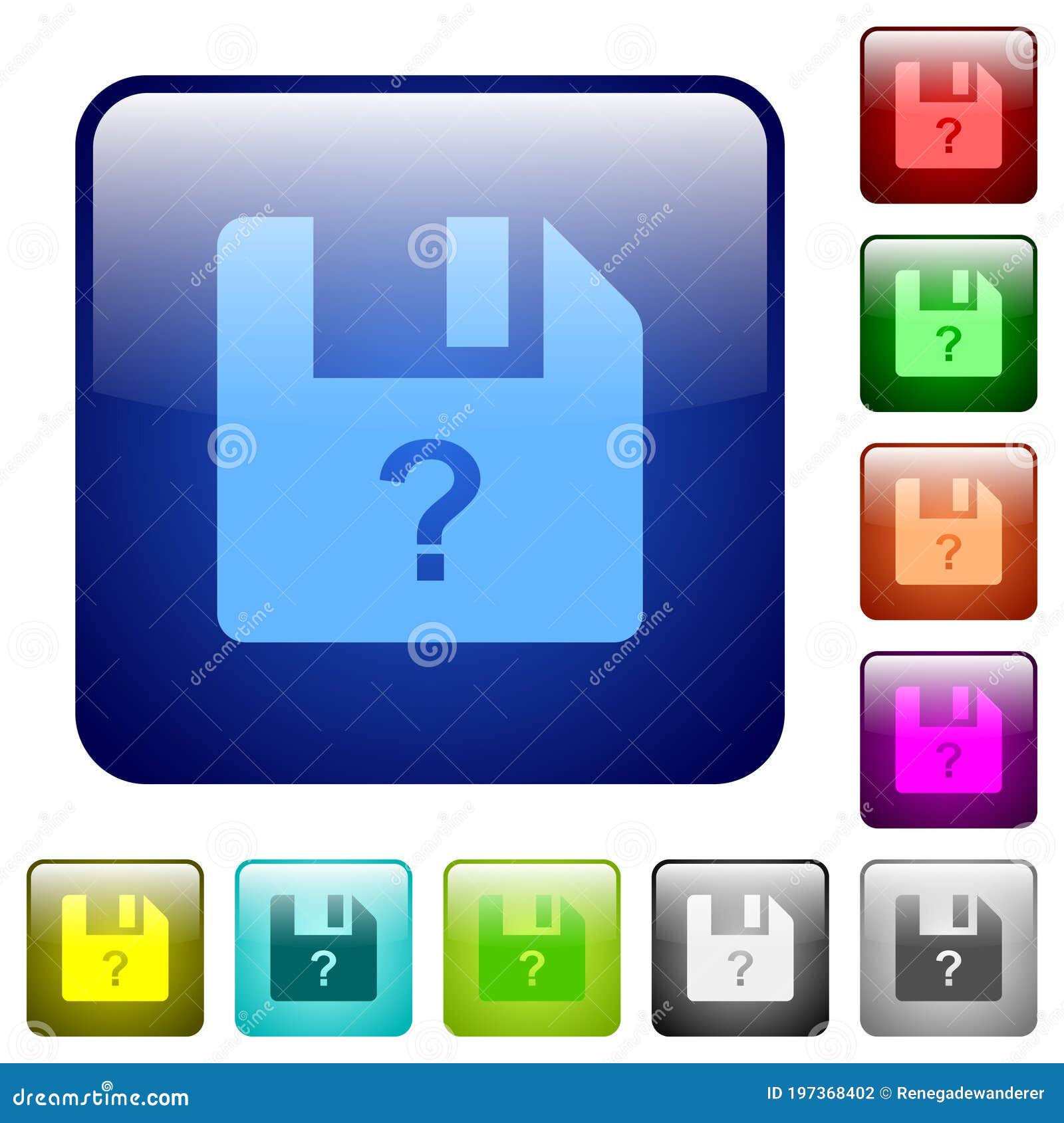 Unknown File Icon, Paper, Question Mark. Unverified Documents File ...