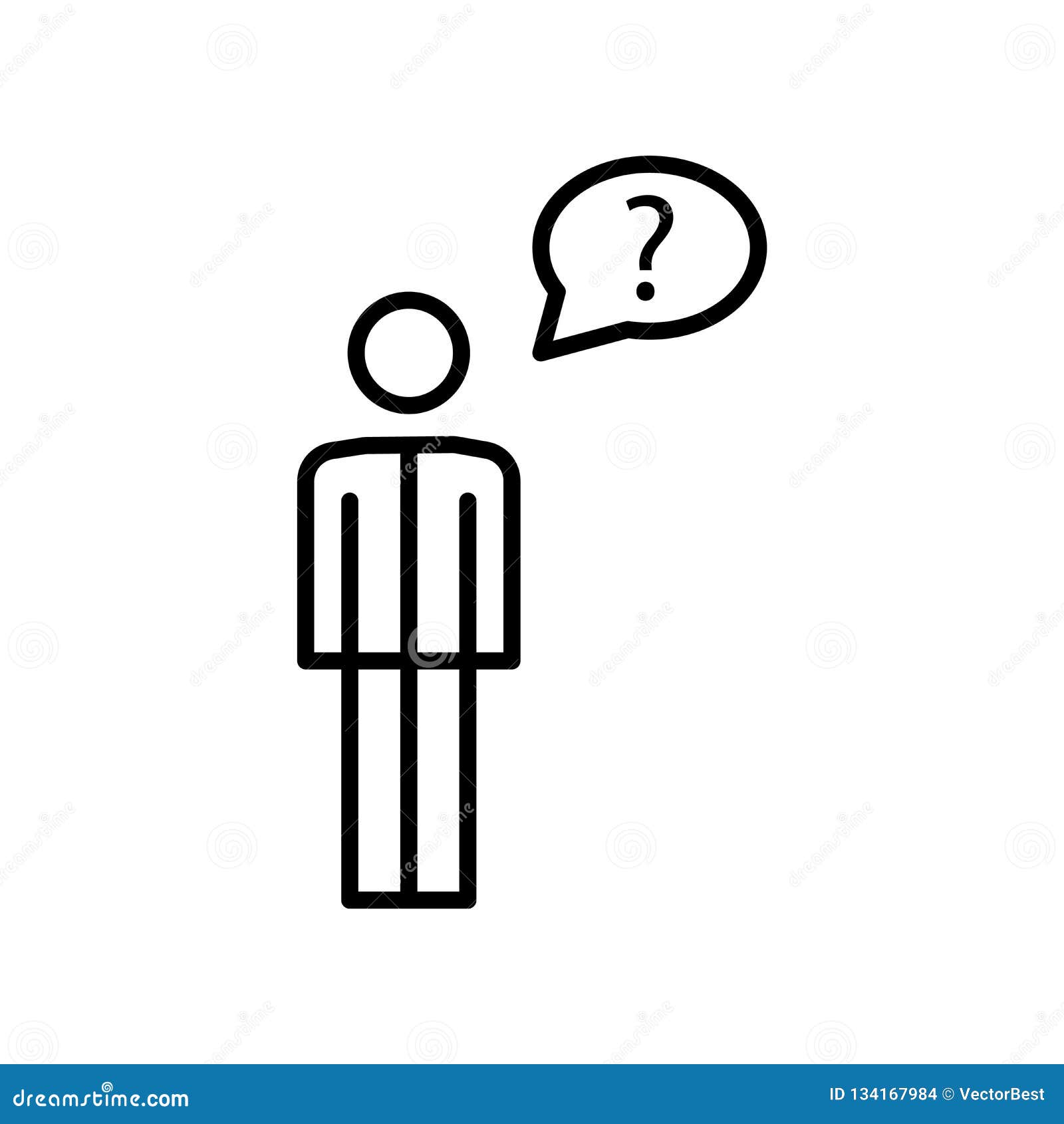 Unknown Icon Vector Isolated On White Background, Unknown Sign , Thin ...