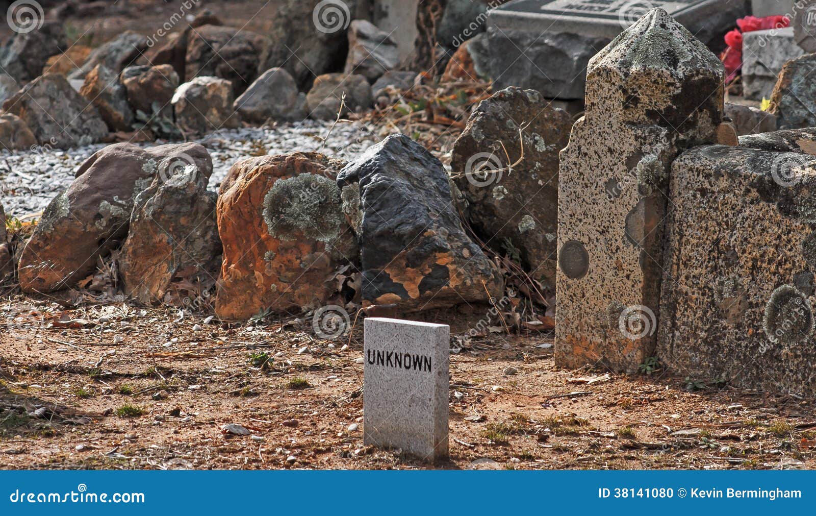 Unknown Engraved on Marble Headstone Stock Photo - Image of dead ...