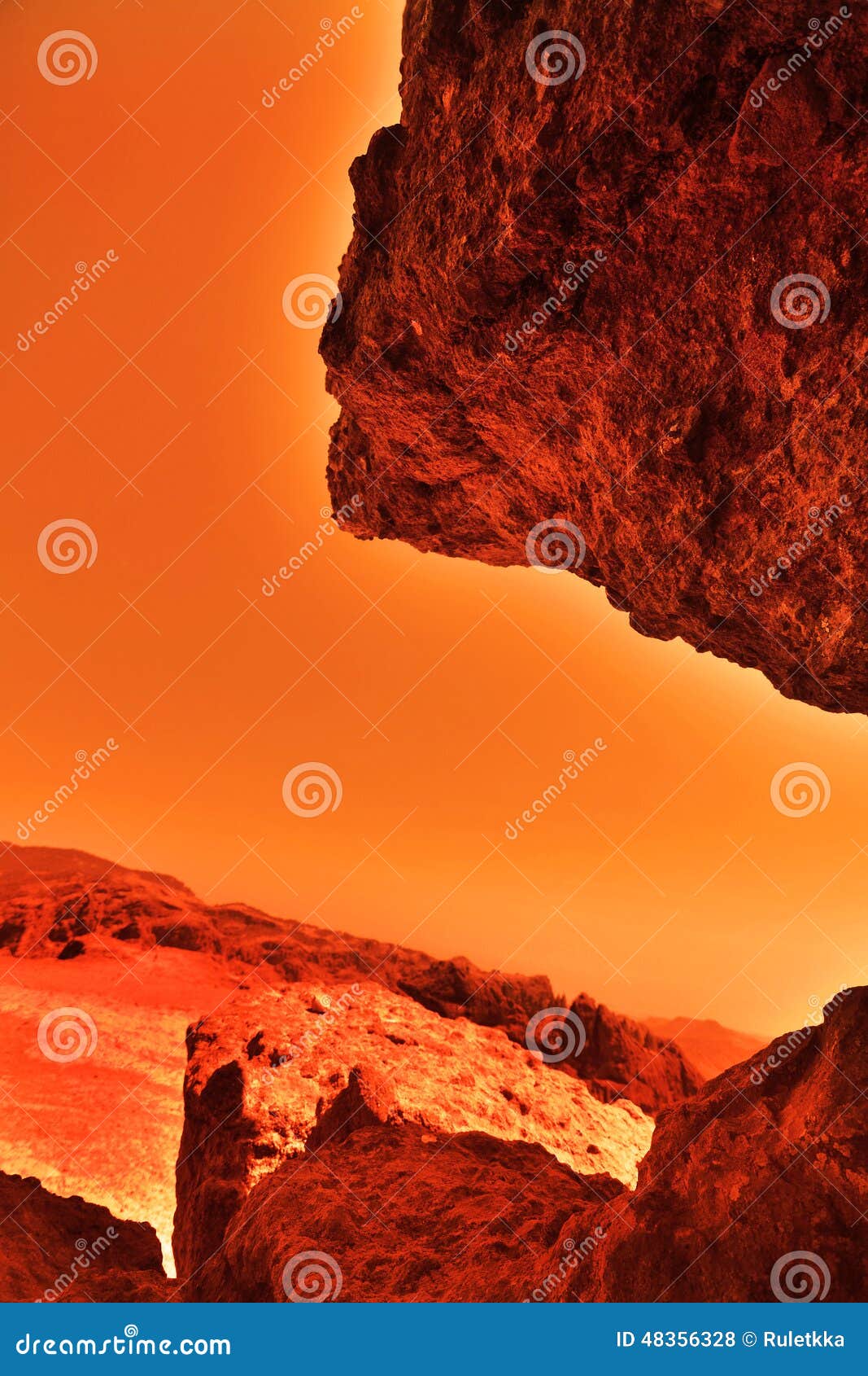 Unknown planet stock photo. Image of futuristic, earthy - 48356328