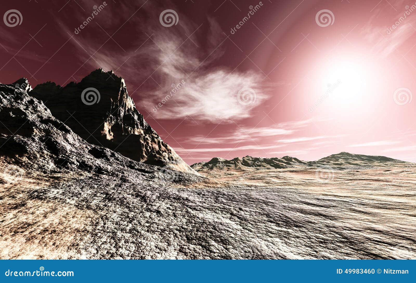 The Unknown Planet stock illustration. Illustration of dangerous - 49983460