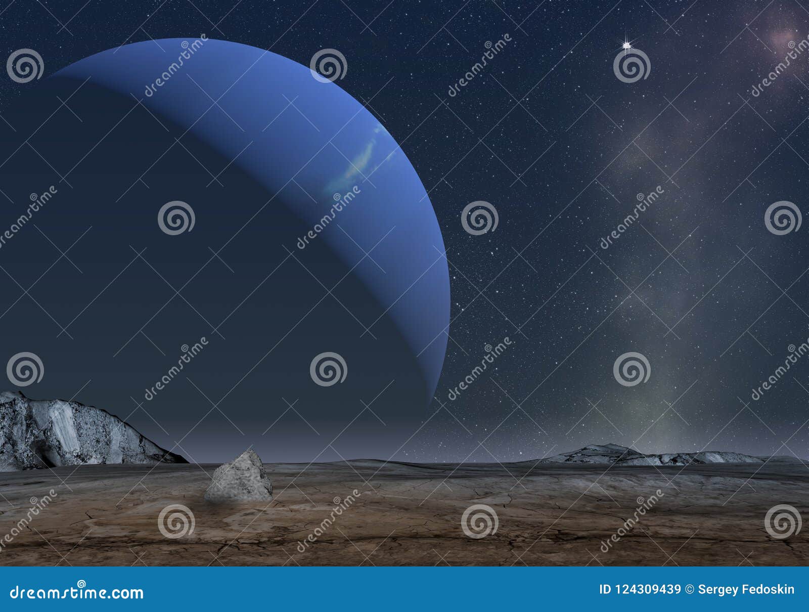 Unknown Planets. Space Exploration Stock Image - Image of orbit, night ...