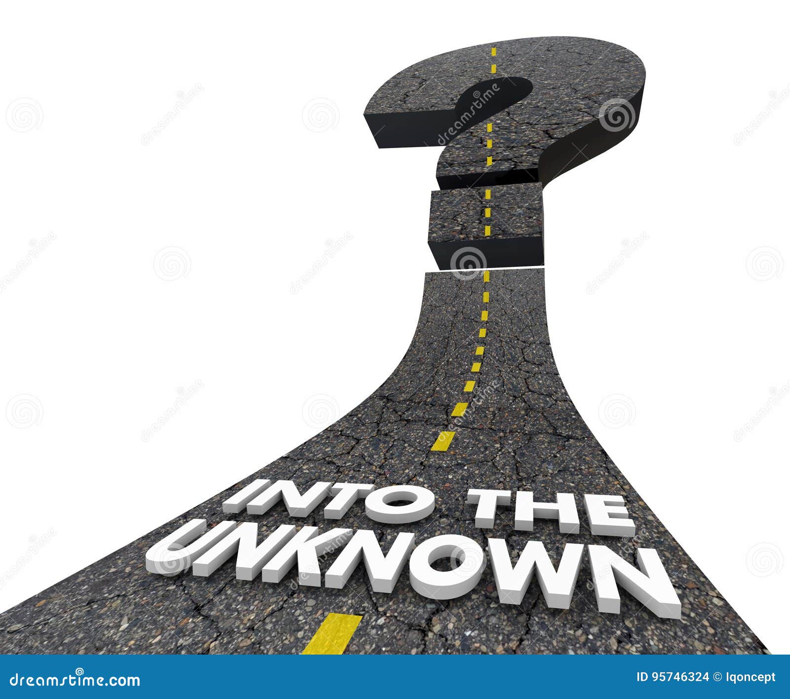 Road Into The Unknown Cartoon Vector | CartoonDealer.com #38827935