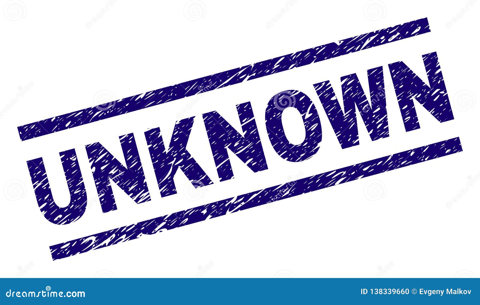 Grunge Textured UNKNOWN Stamp Seal Stock Vector - Illustration of ...