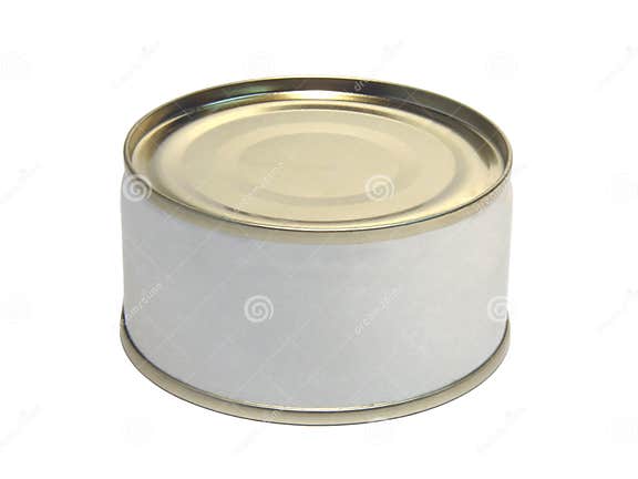 Unlabeled Food Can stock photo. Image of space, store, tuna - 871988