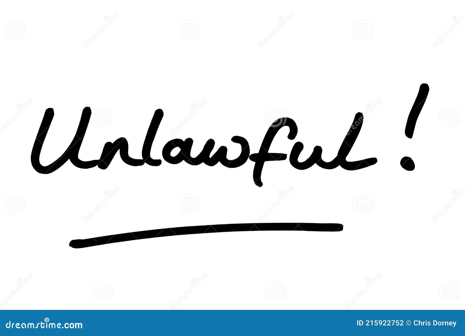 Unlawful stock illustration. Illustration of order, prohibition - 215922752