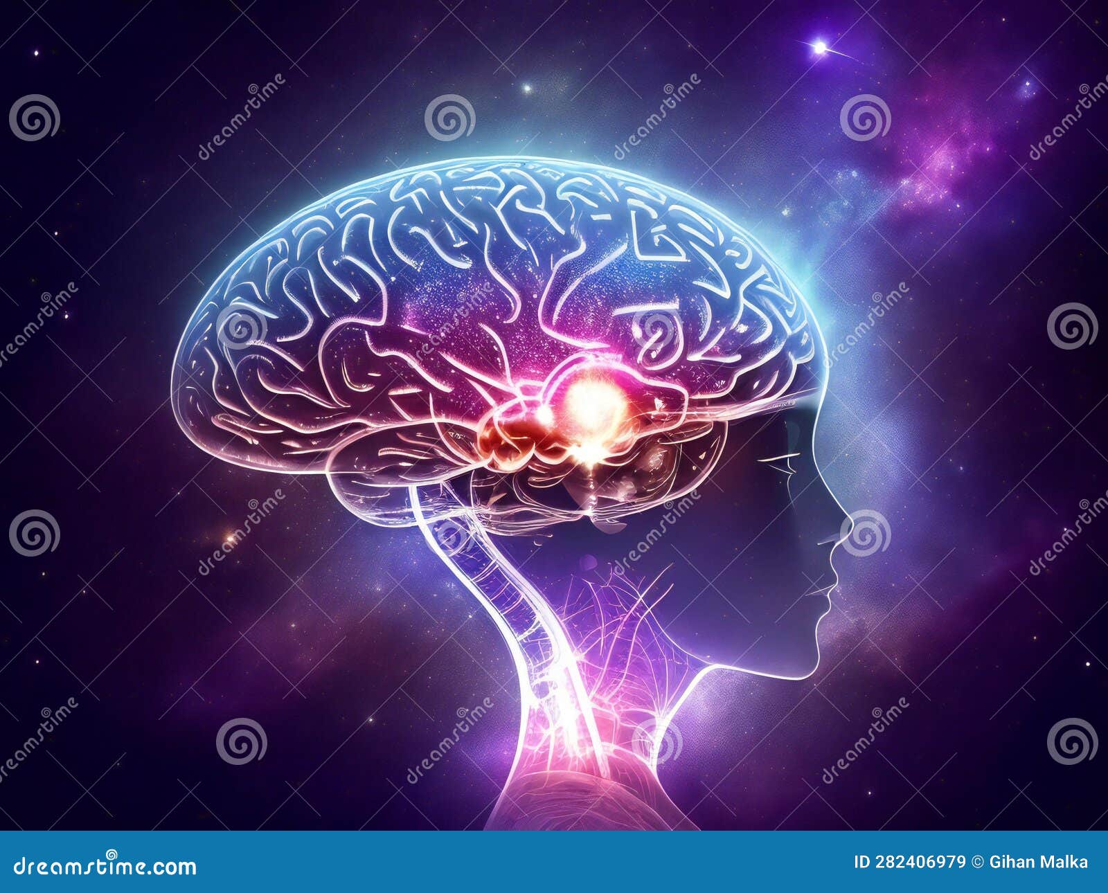 Energy of the Soul in Universe Hidden Power of Mind Stock Illustration ... Energy of the Soul in Universe Hidden Power of Mind Stock Illustration ...