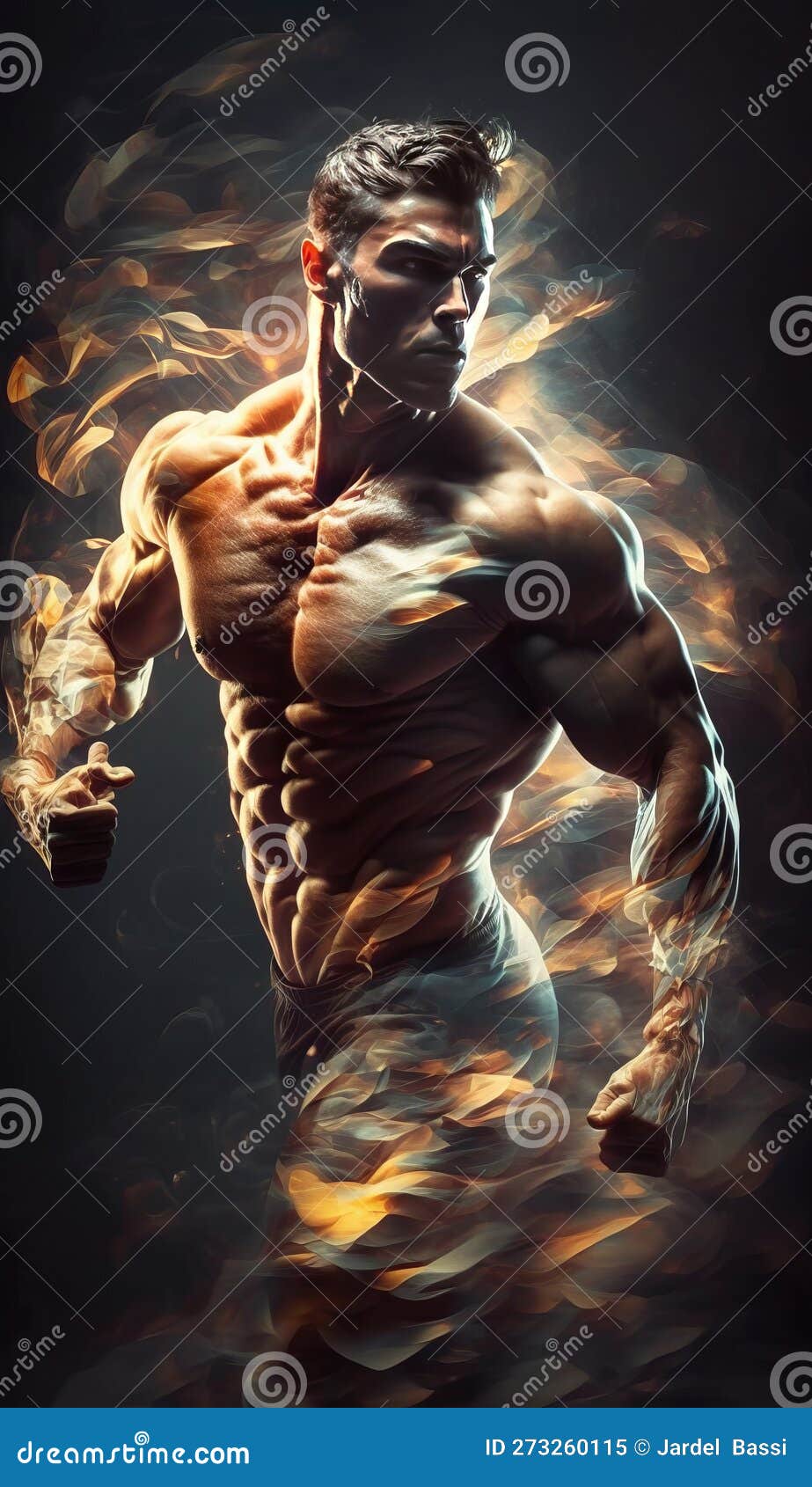 Unleash Your Strength: Powerful and Dynamic Muay Thai Fighter in Action ...