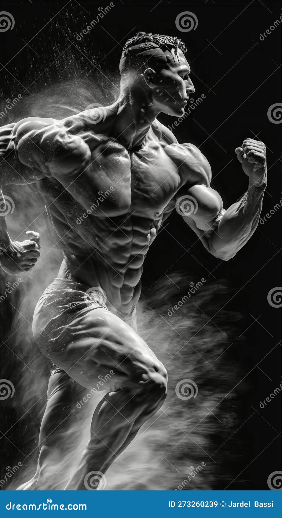 Unleash Your Strength: Powerful and Dynamic Muay Thai Fighter in Action ...