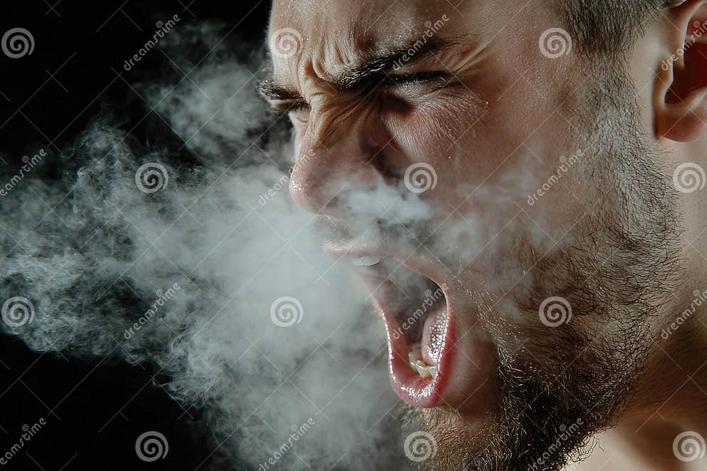 Unleashed Emotion: Deep Expression of Raw Anger, Capturing Intensity ...