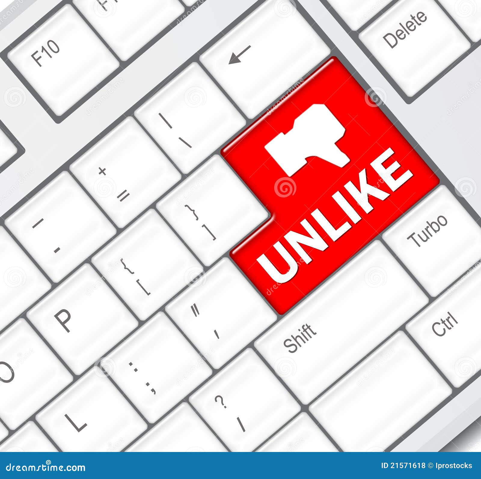 Unlike concept stock illustration. Illustration of media - 21571618