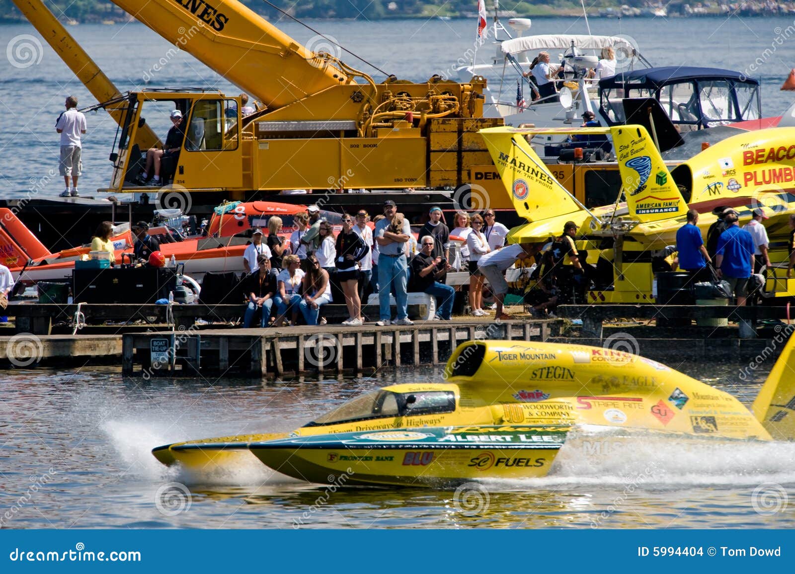 Unlimited Hydro Race Pits editorial stock image. Image of show - 5994404