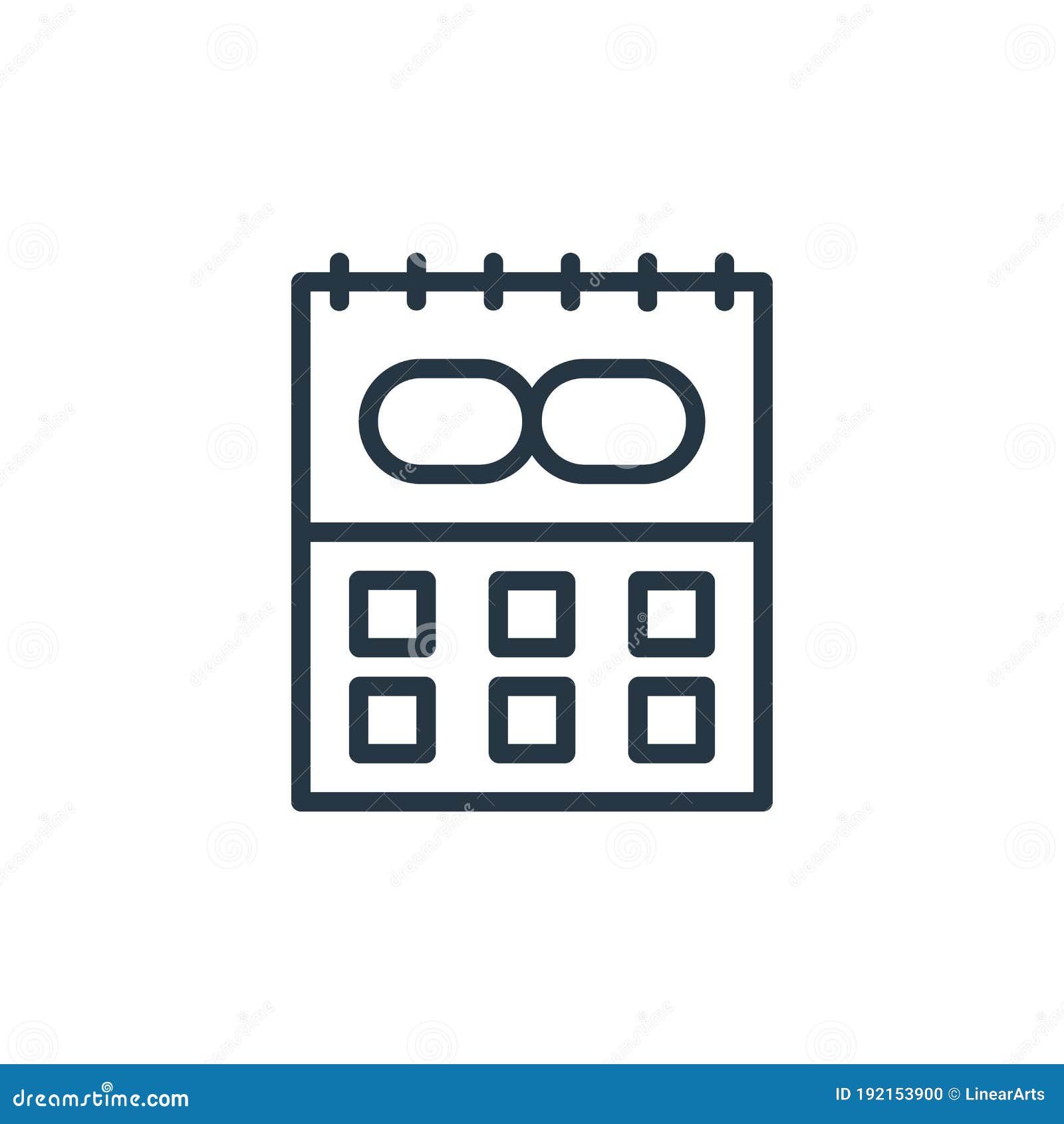 Unlimited PTO Icon Black Line Art Vector Logo Set | CartoonDealer.com ...