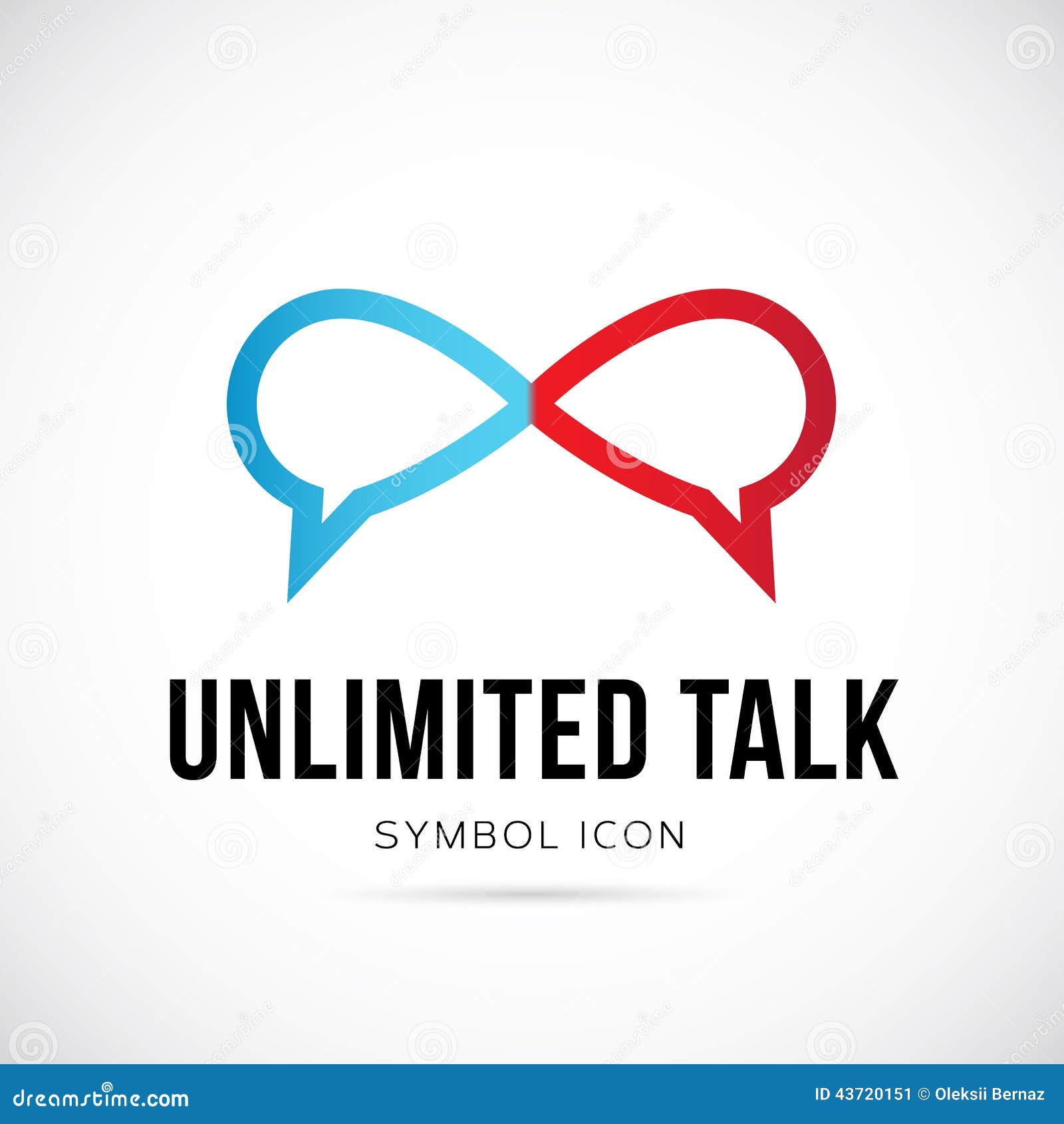Unlimited Talk Vector Concept Symbol Icon Or Logo | CartoonDealer.com ... Unlimited Talk Vector Concept Symbol Icon Or Logo | CartoonDealer.com ...