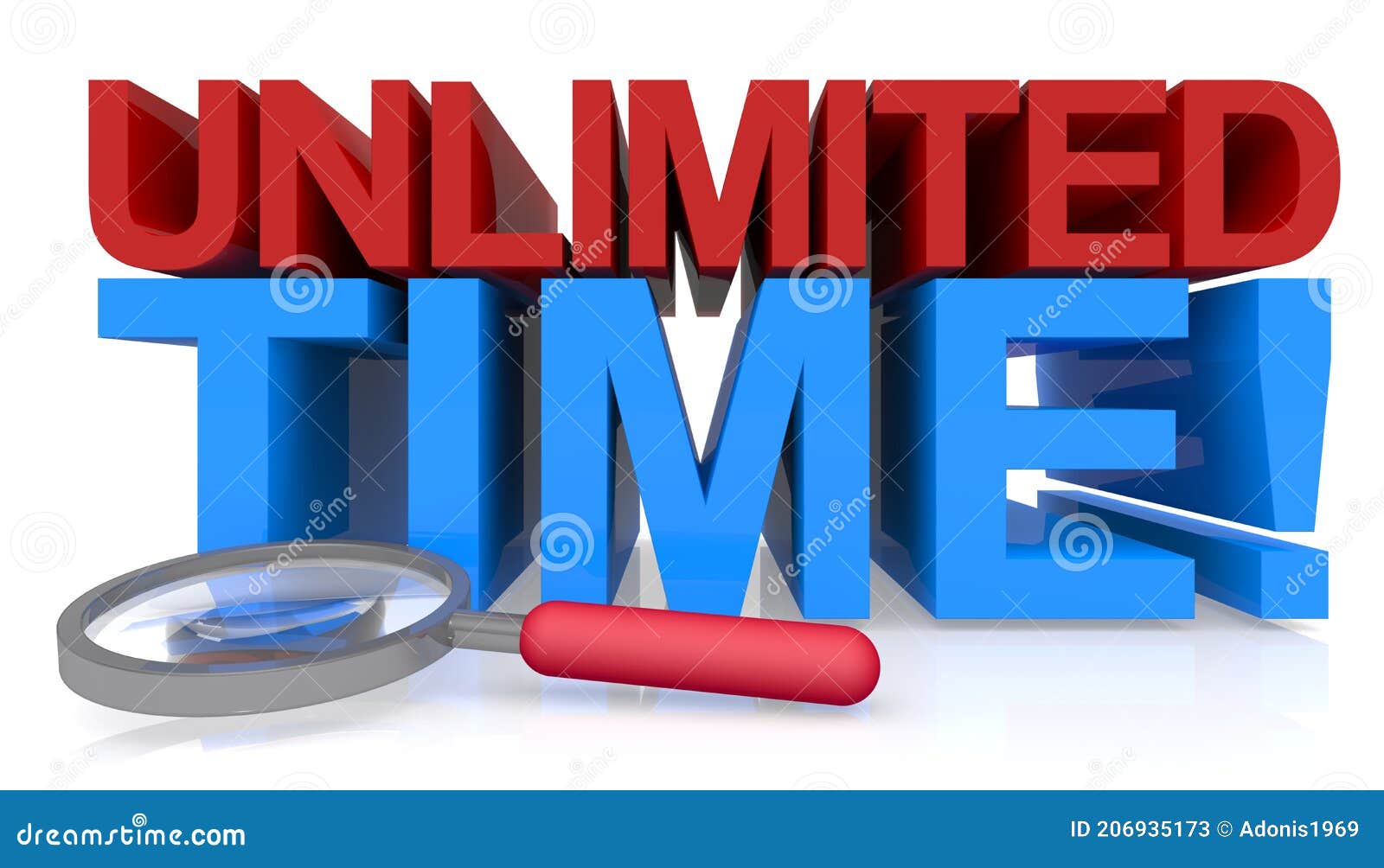 Unlimited Time On White Royalty-Free Stock Photo | CartoonDealer.com ...