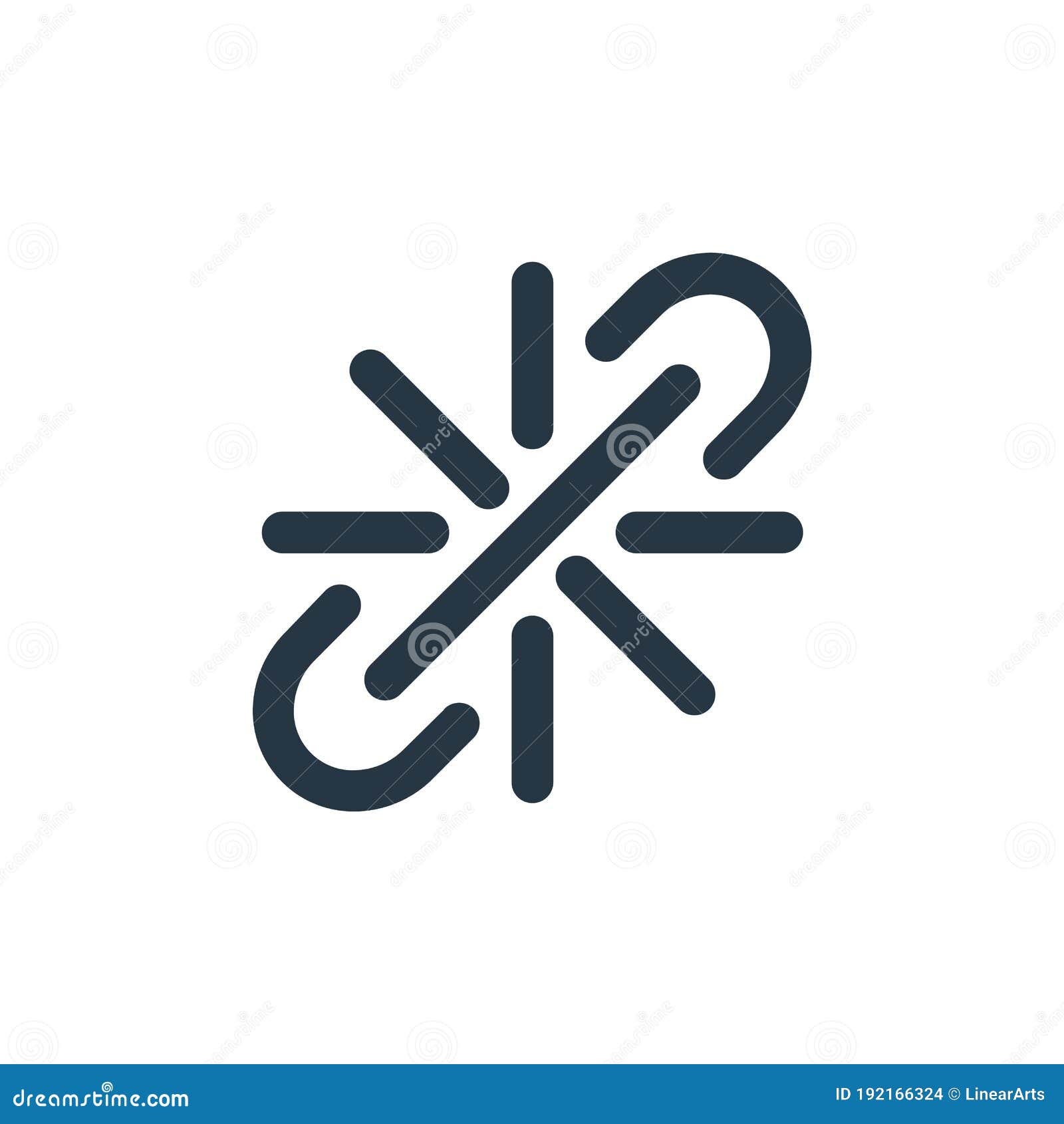 Unlink Icon Vector from User Interface Concept. Thin Line Illustration ...