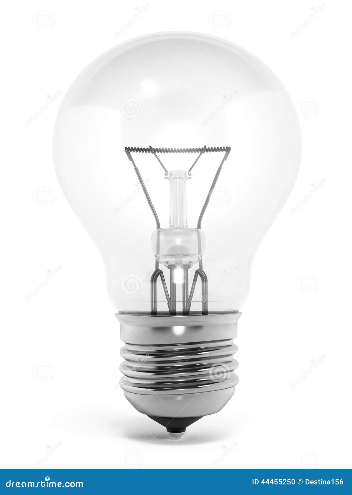 Unlit Light Bulb