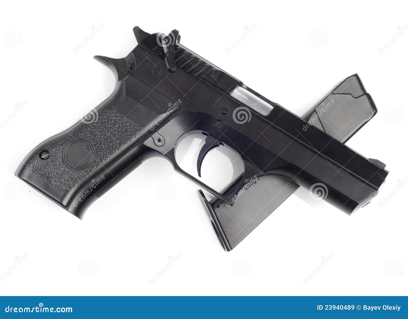 Unloaded gun stock image. Image of crime, equipment, pistol - 23940489